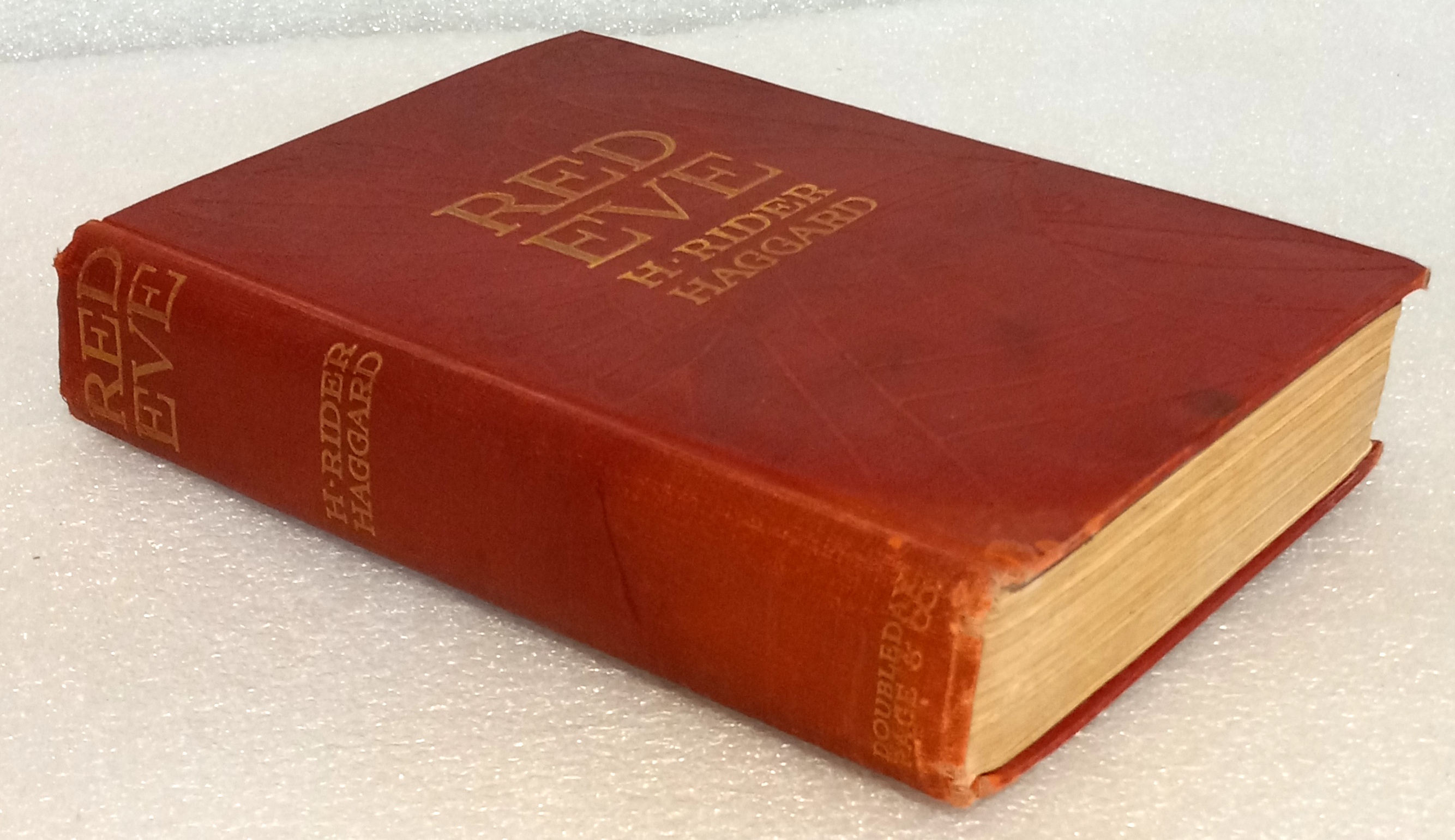 Red Eve by H. Rider Haggard: Very Good Hardcover (1911) 1st American ...
