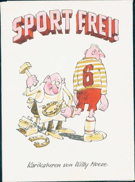 12 alte Ansichtskarte / Postkarte Sport frei, Karikaturen von Willy ... 12 alte Ansichtskarte / Postkarte Sport frei, Karikaturen von Willy ...