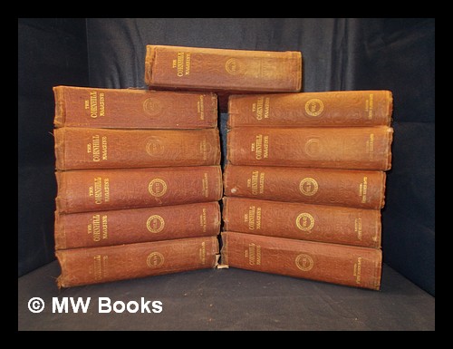 11 Early Annual Volumes of The Cornhill Magazine by Eliot, George ...