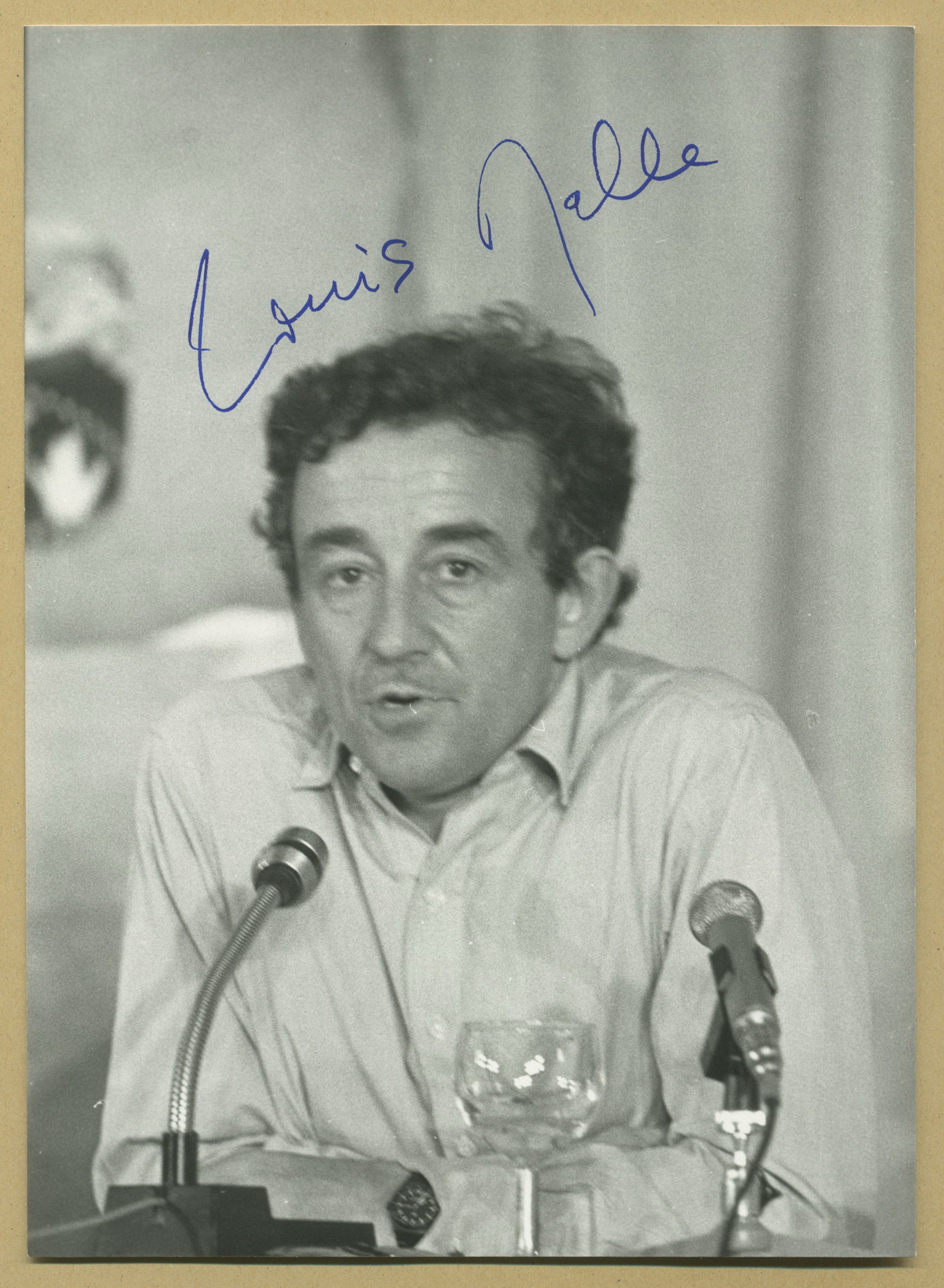 Louis Malle (1932-1995) - Authentic signed photo - Cannes 1987 by Louis ...