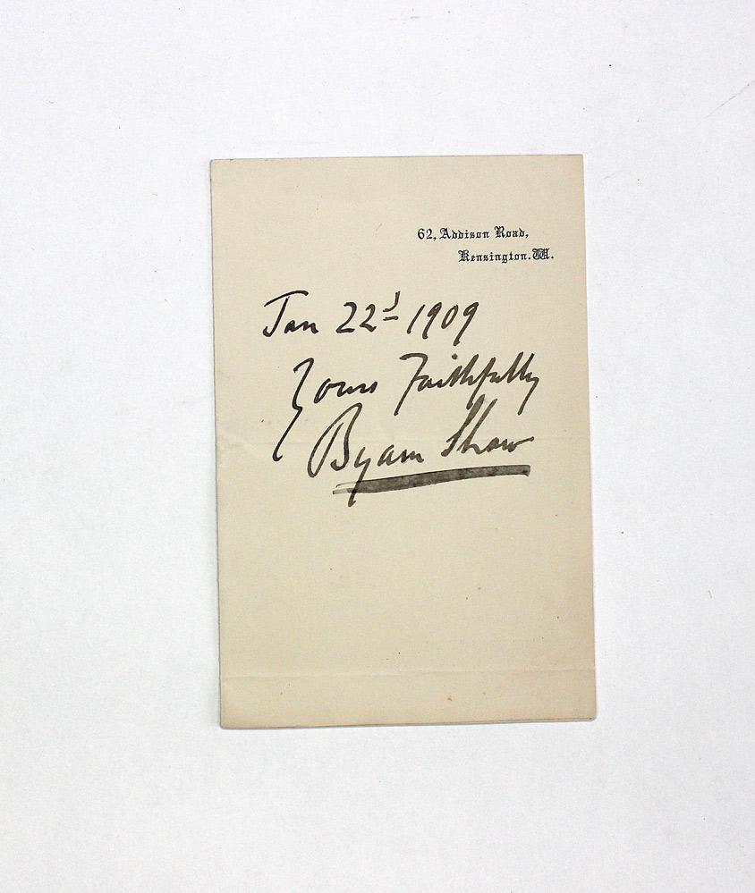 An Original Handwritten Letter and Signed by Artist John Byam Lister ...