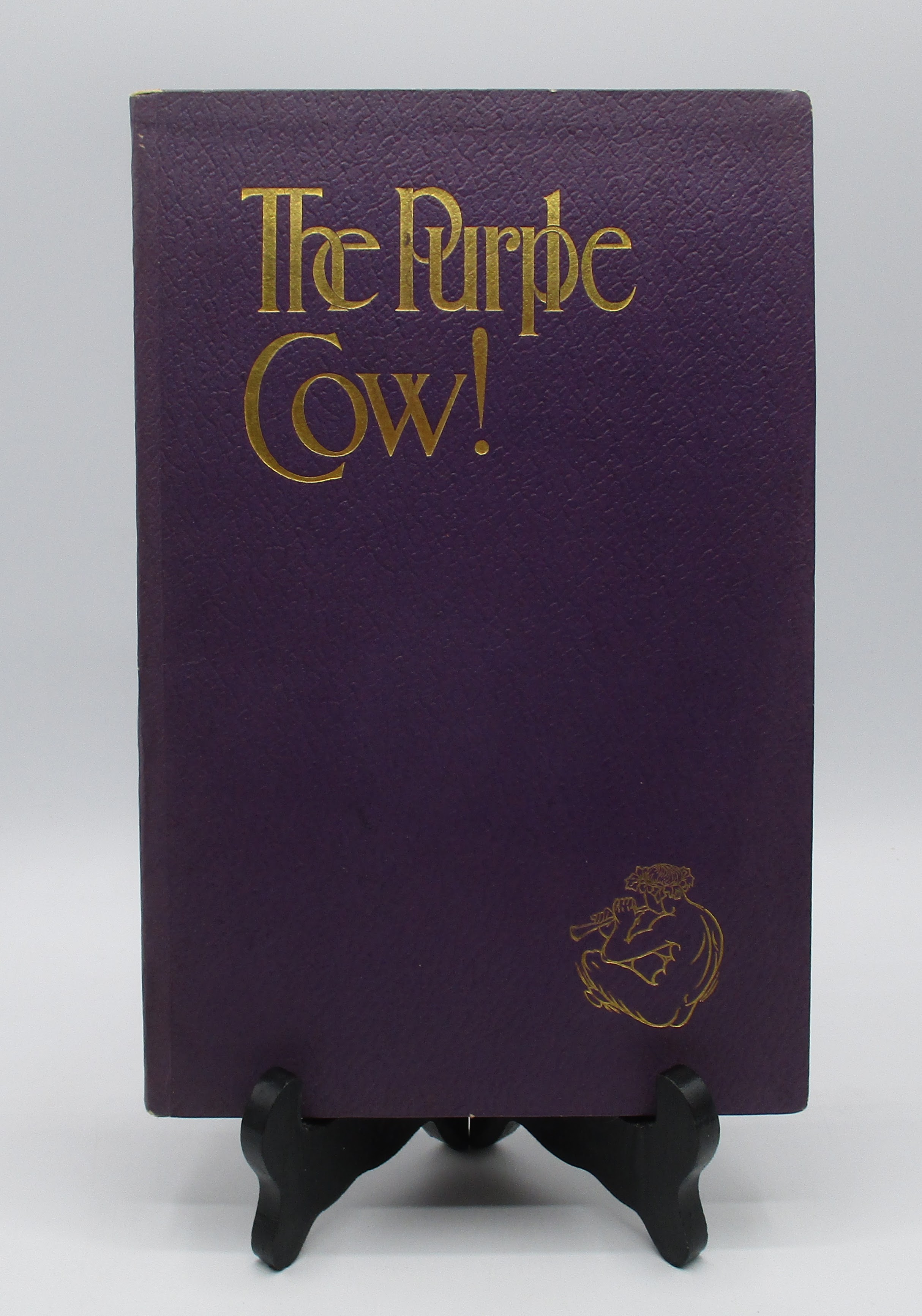 The Purple Cow! by Gelett Burgess: Hardcover 1st Edition | Open Boat ...