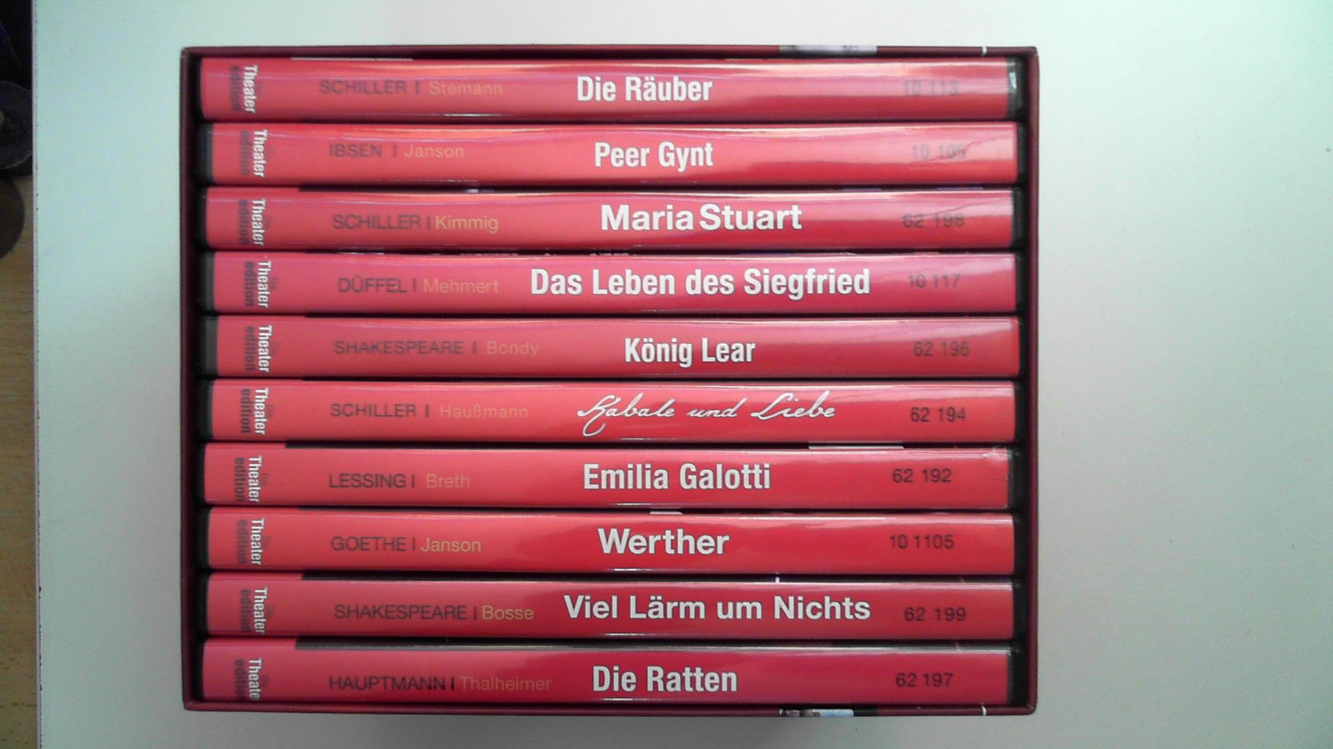 Jubiläumsedition Klassiker des Theaters - Eine visuelle Enzyklpädie mit ...