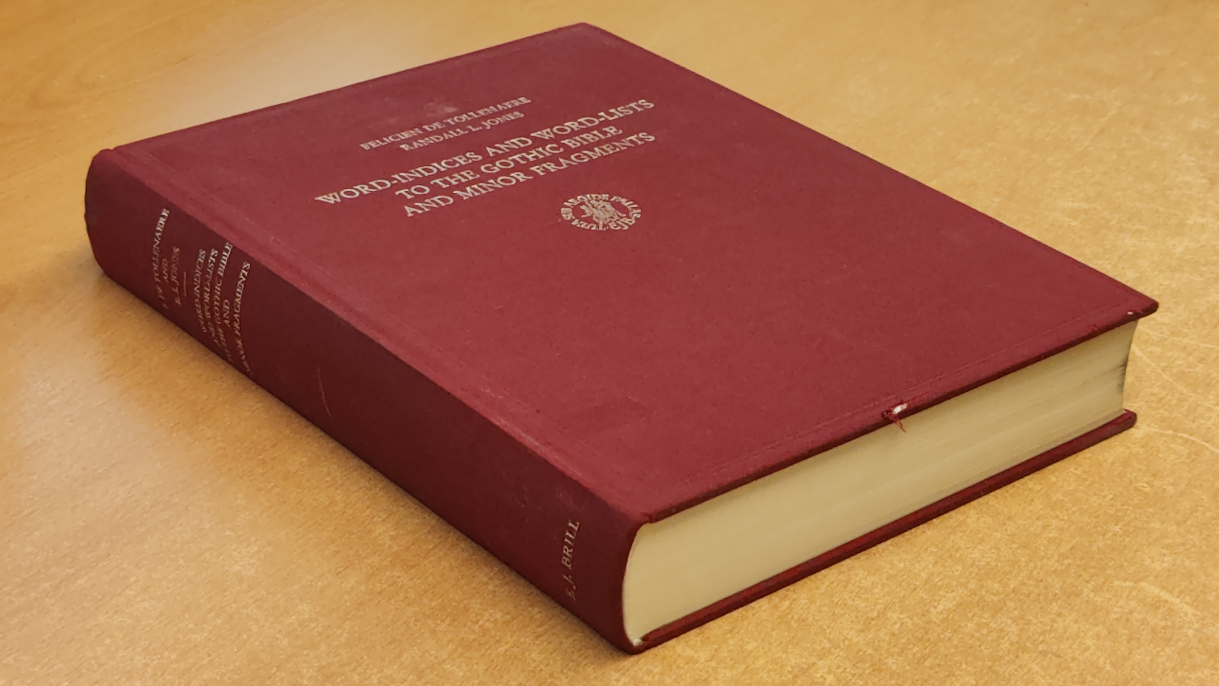 Word-indices and word-lists to the Gothic Bible and minor fragments by ...