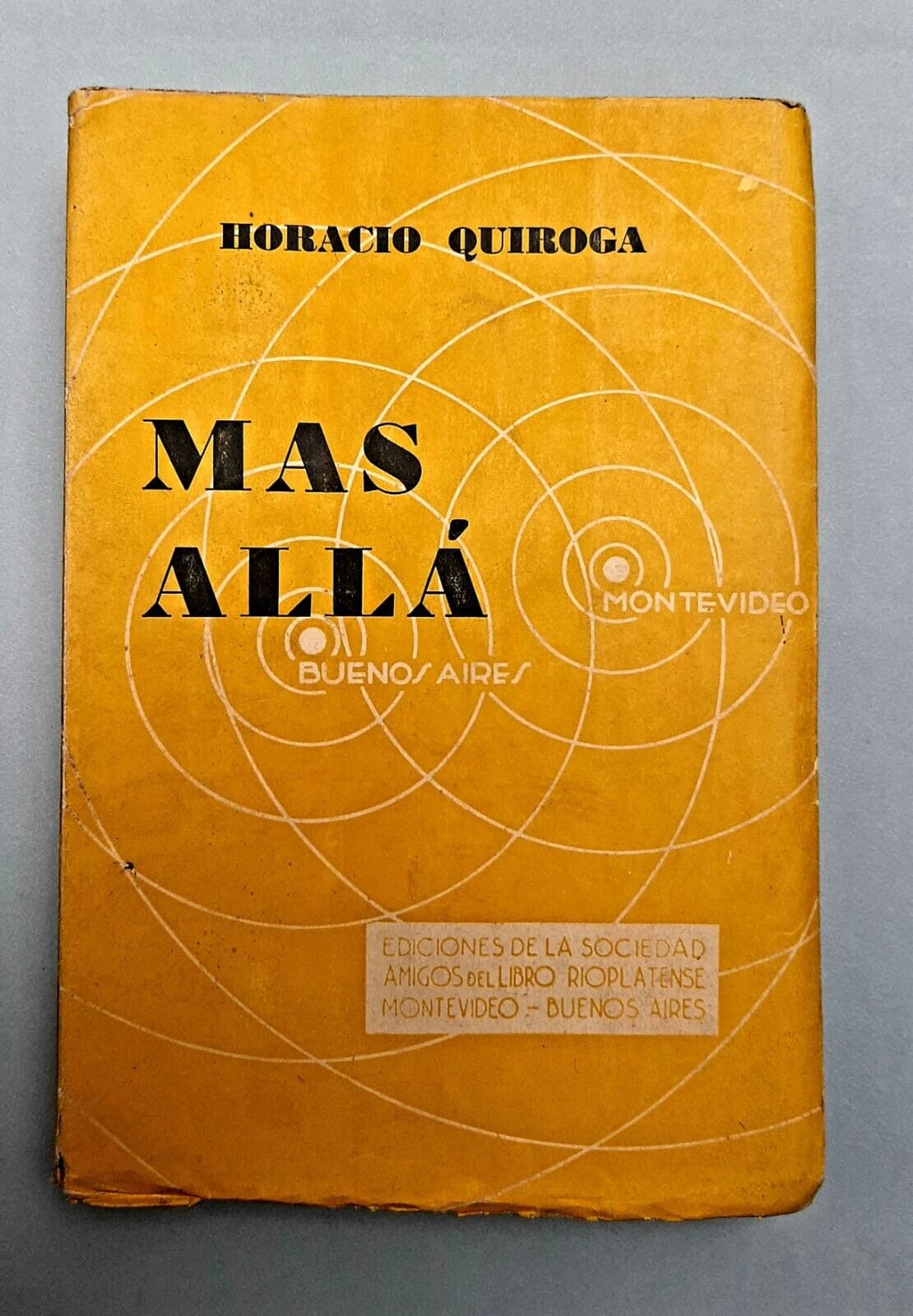 Más Allá. Estudio preliminar por Alberto Zum Felde (1887-1976). by ...