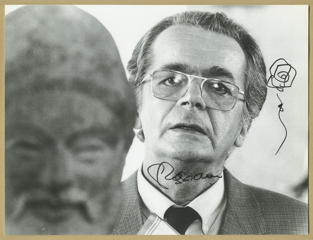 Serge Reggiani (1922-2004) - Superbe photo signée en personne - Avignon ...
