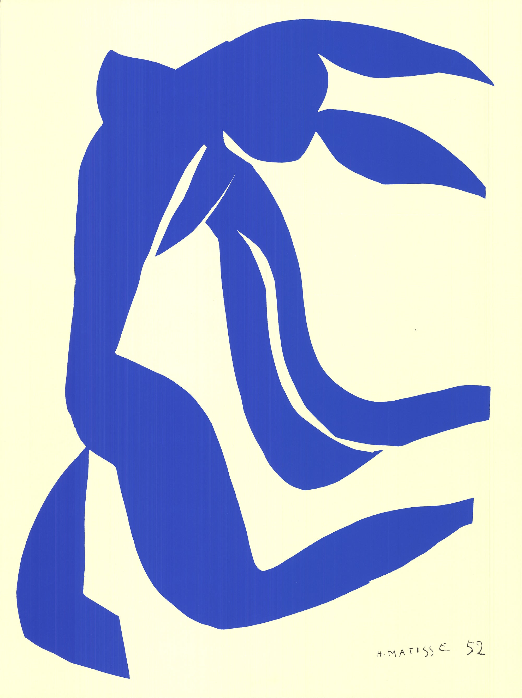 HENRI MATISSE Blue Hair, 1992 by Matisse, Henri: (1992) Unsigned Art ...
