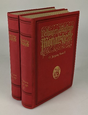 Velhagen [und] Klasings Monatshefte, 43. Jahrgang 1928 / 1929 - 2 Bände ...