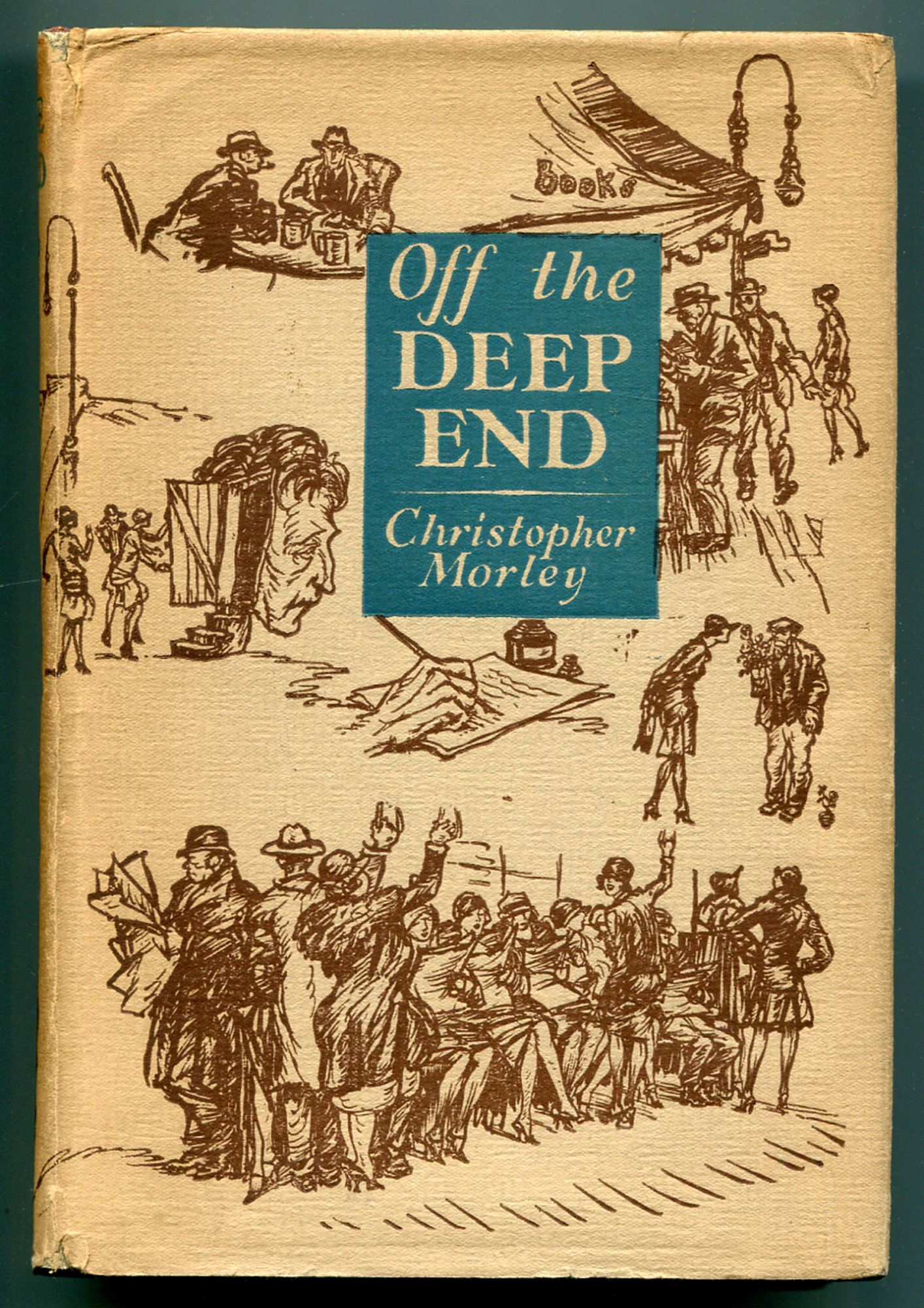 Off the Deep End by MORLEY, Christopher: Near Fine Hardcover (1928 ...