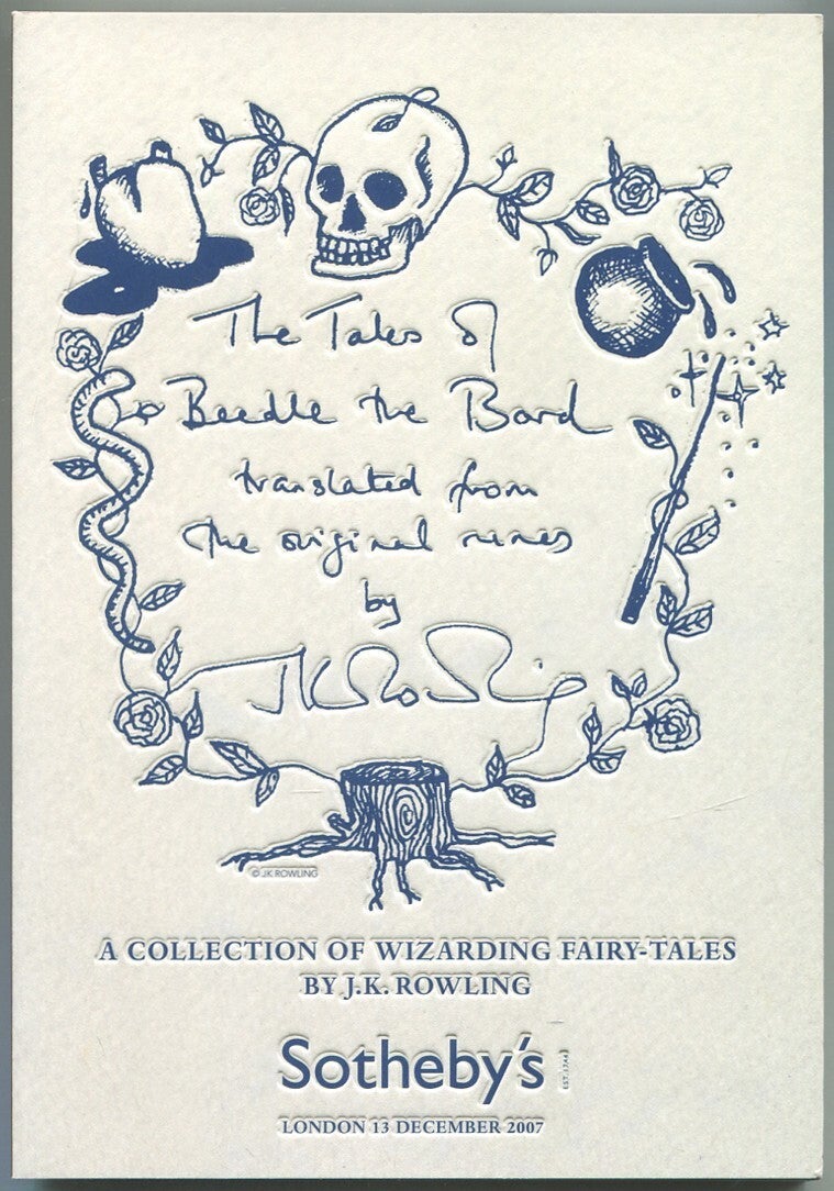 [Auction Catalog]: The Tales of Beedle the Bard. A Collection of ...