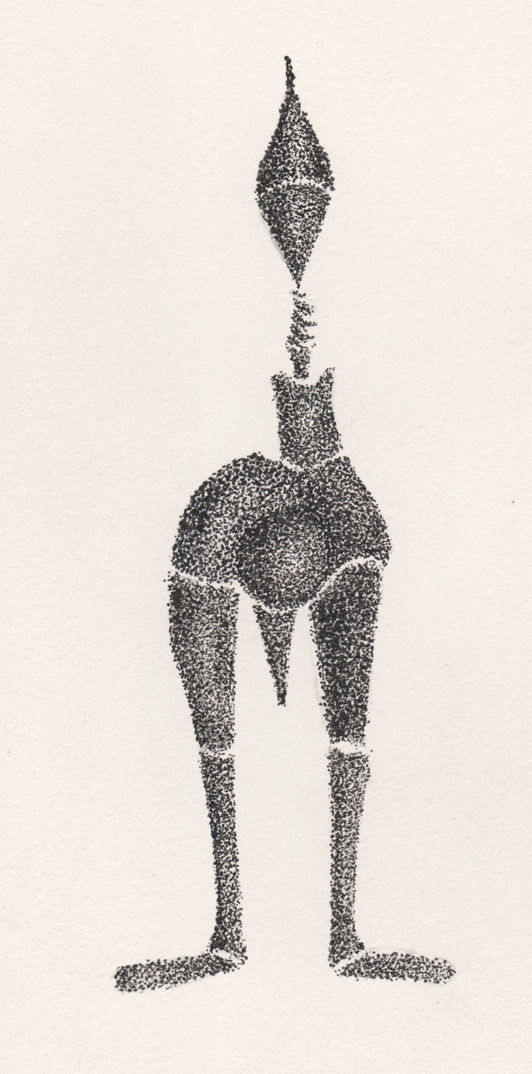 Surrealistische Komposition mit Figur / Surrealist composition with ...