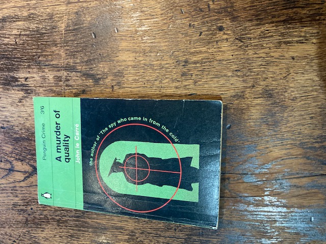 A Murder of Quality by John Le Carre: Very Good Soft cover (1964) 1st ...