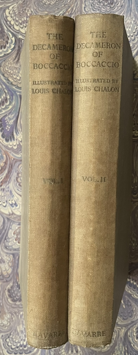 The Decameron of Giovanni Boccaccio Faithfully Translated by J. M. Rigg ...