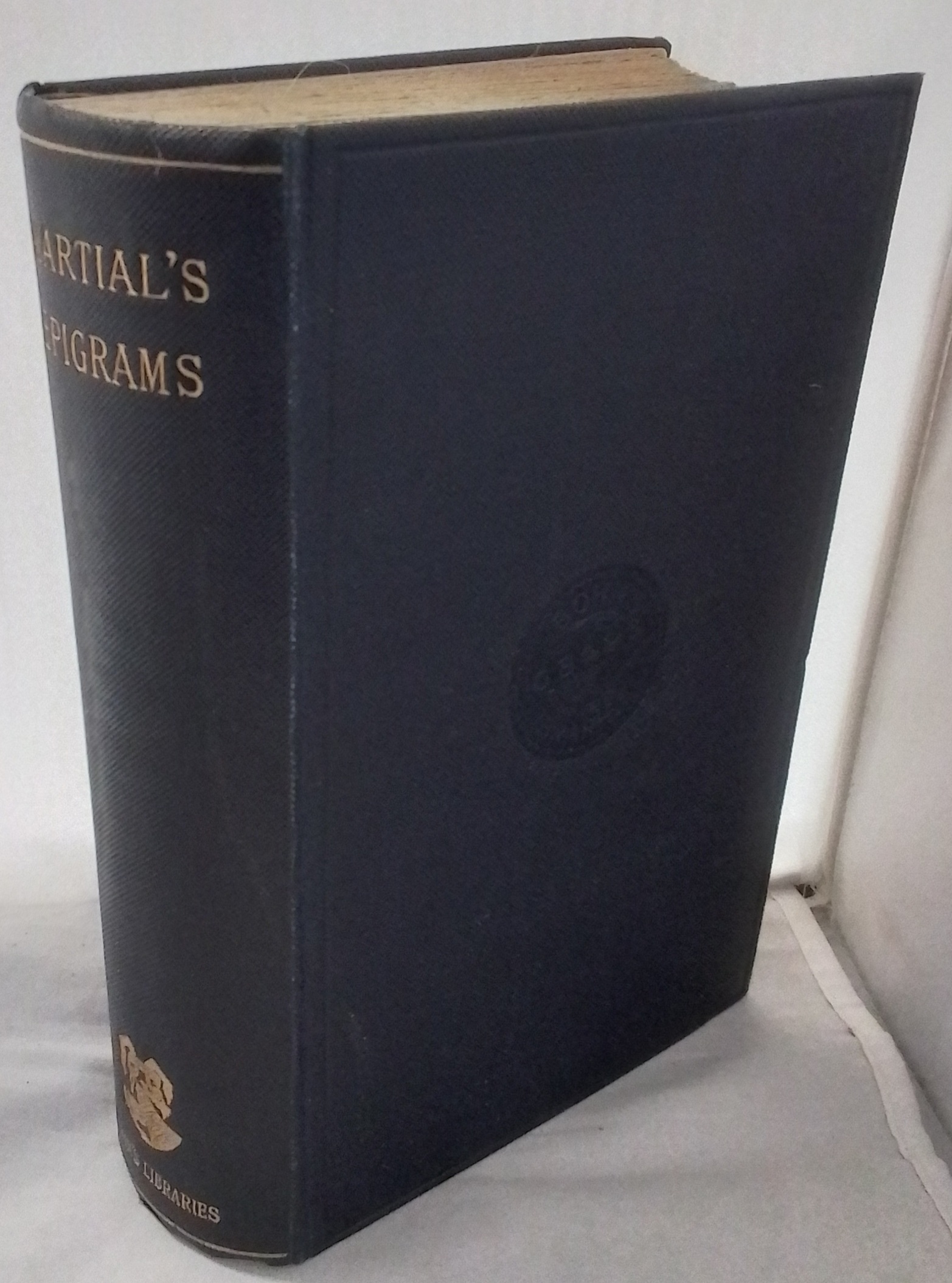The Epigrams. Translated into English Prose. Each accompanied by one or ...