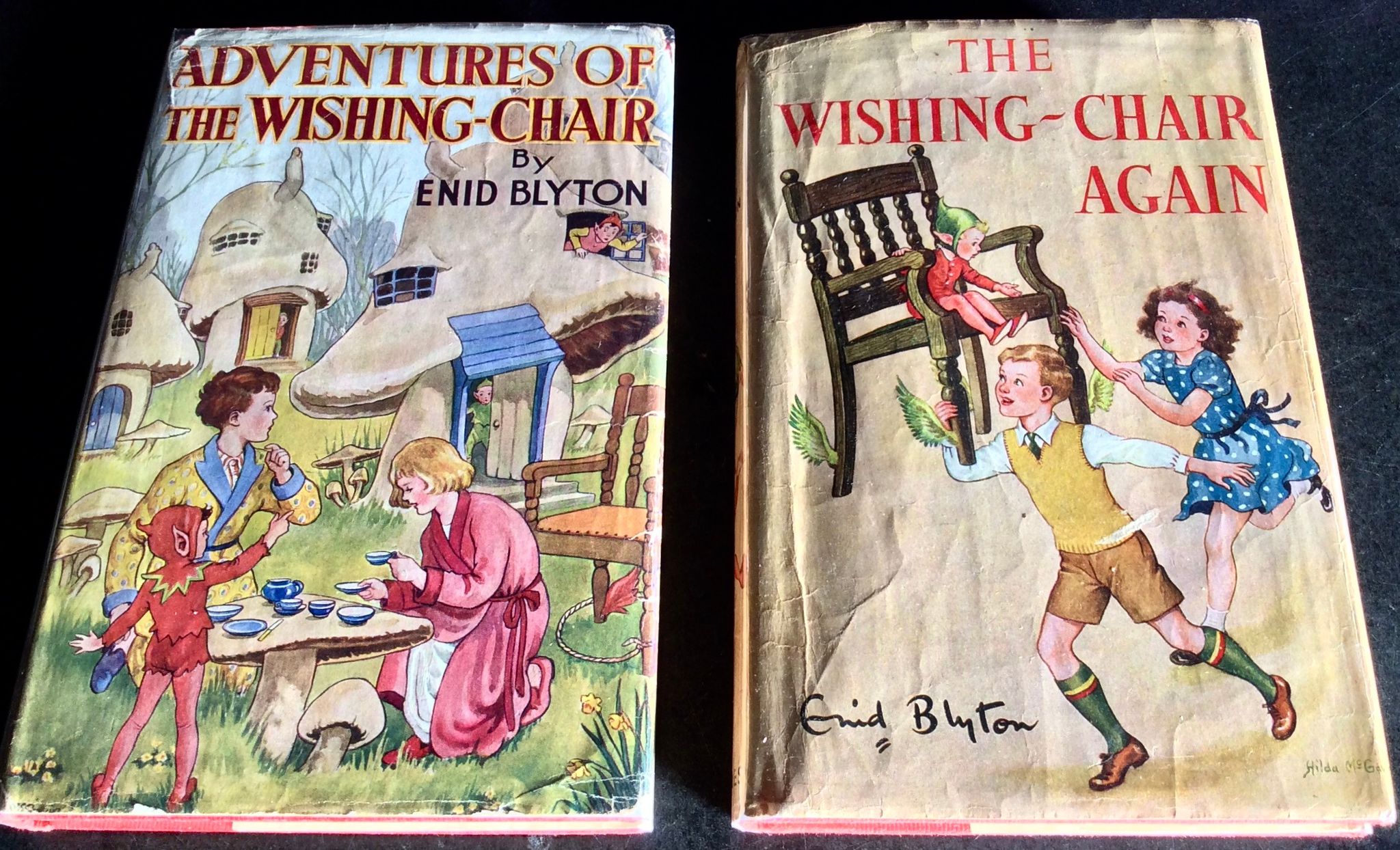 ADVENTURES OF THE WISHING CHAIR & THE WISHING CHAIR AGAIN by ENID ...