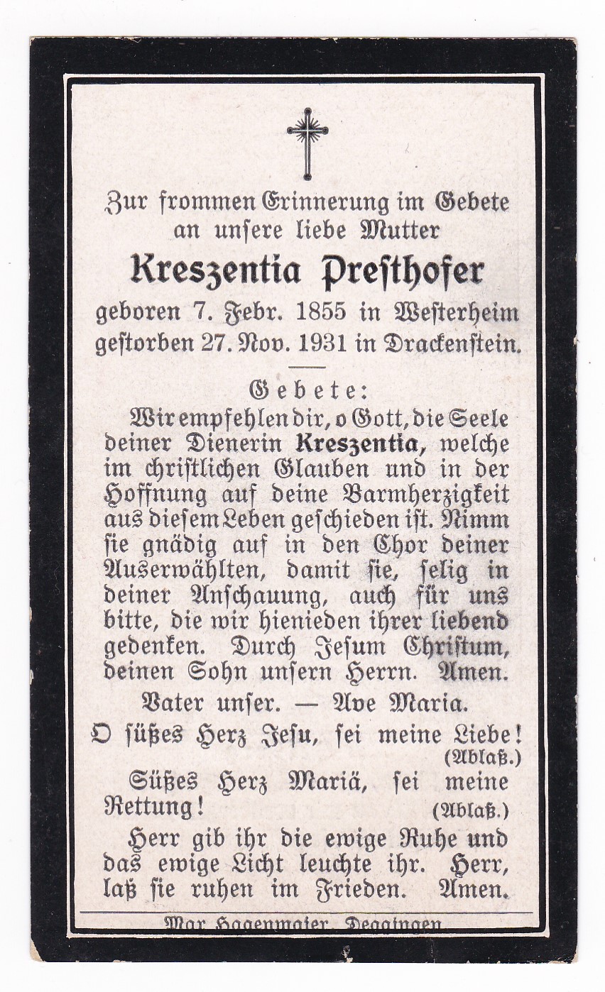 Heiligenbild Andachtsbild Gebetsbild - Zur frommen Erinnerung an ...