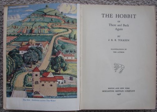 The Hobbit by Tolkien, J. R. R.: Good Hardcover (1938) 1st Edition ...
