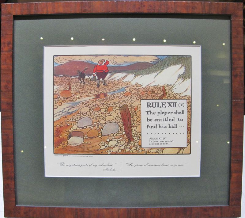 Golf, Rule XII / Golf, Regla XII by Perrier: (1966) Art / Print ... Golf, Rule XII / Golf, Regla XII by Perrier: (1966) Art / Print ...