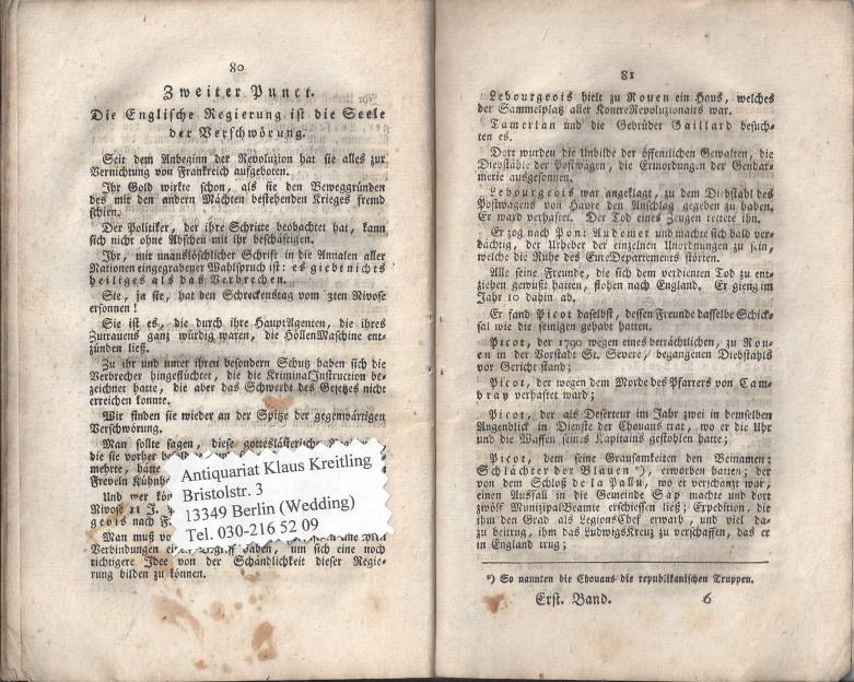 Aktenstücke des gegen Moreau, Georges und fünf und vierzig ...