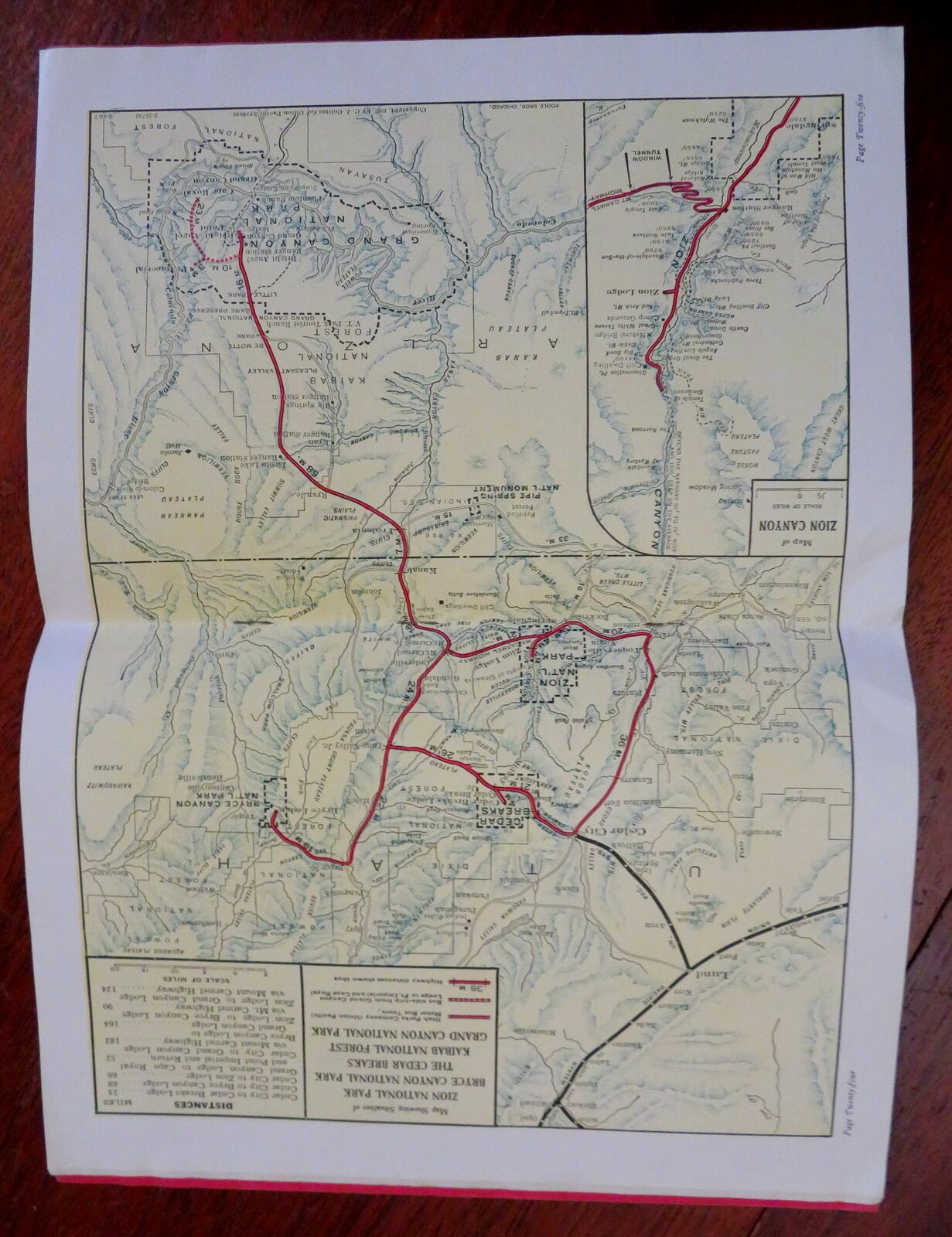 Union Pacific System Zion Grand Canyon Bryce Canyon 1930 tourist guide ...