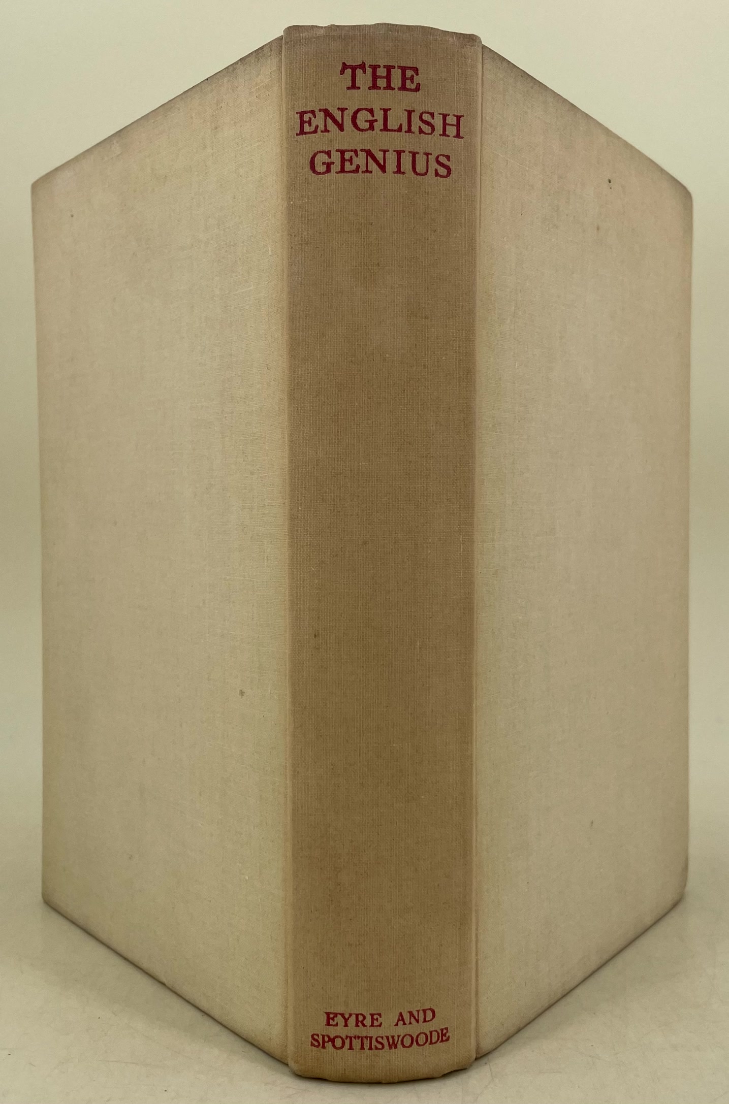 The English Genius; a survey of the English achievement and character ...