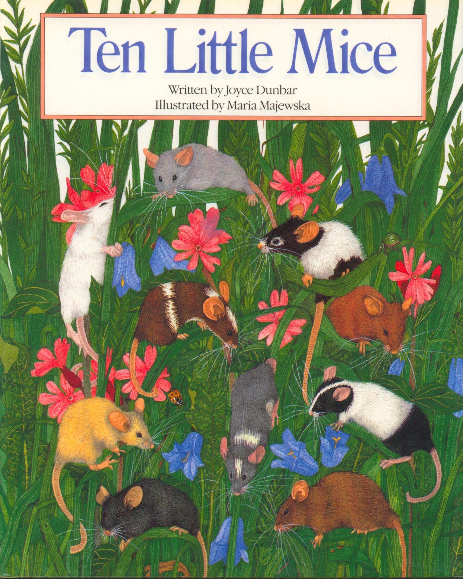 Ten Little Mice by Dunbar, Joyce: Hardcover (1990) 1st ed. | Bud Plant ...
