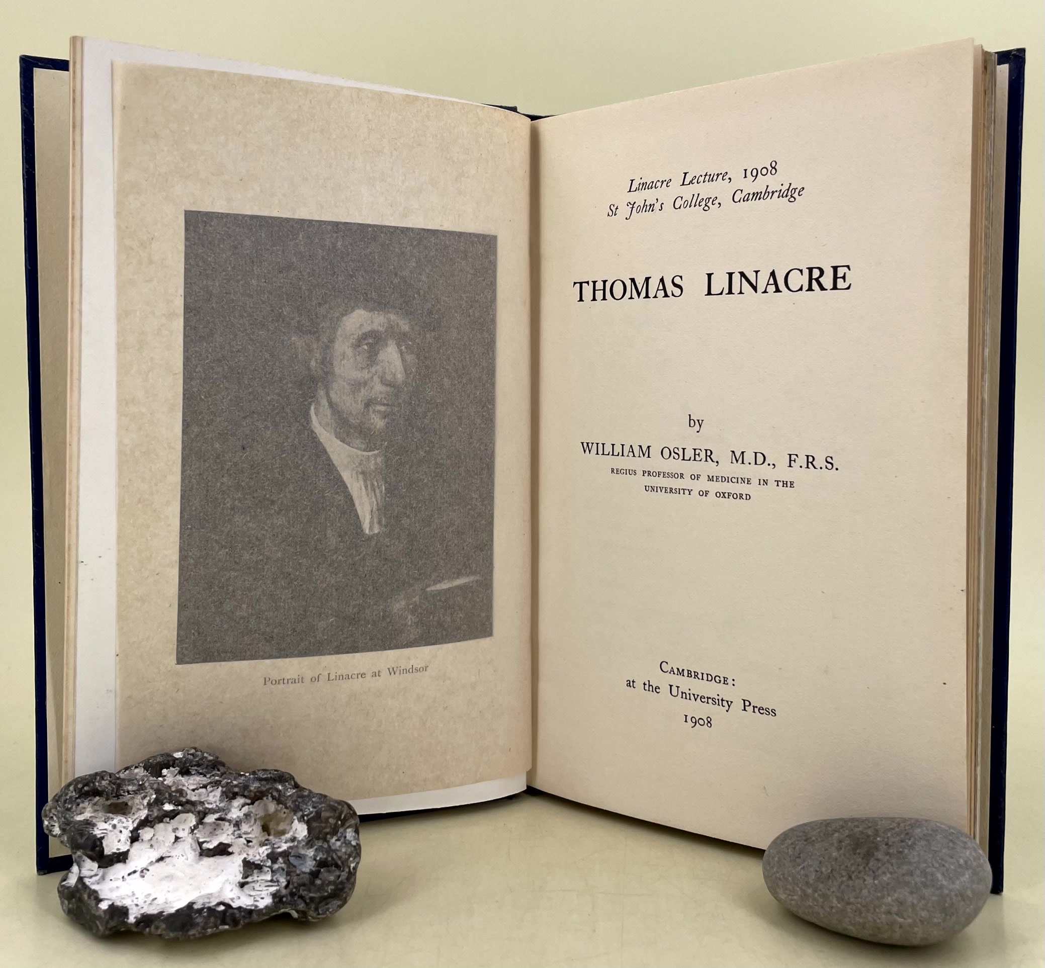 Thomas Linacre by Osler, William: Fine Hardcover (1908) 1st Edition ...