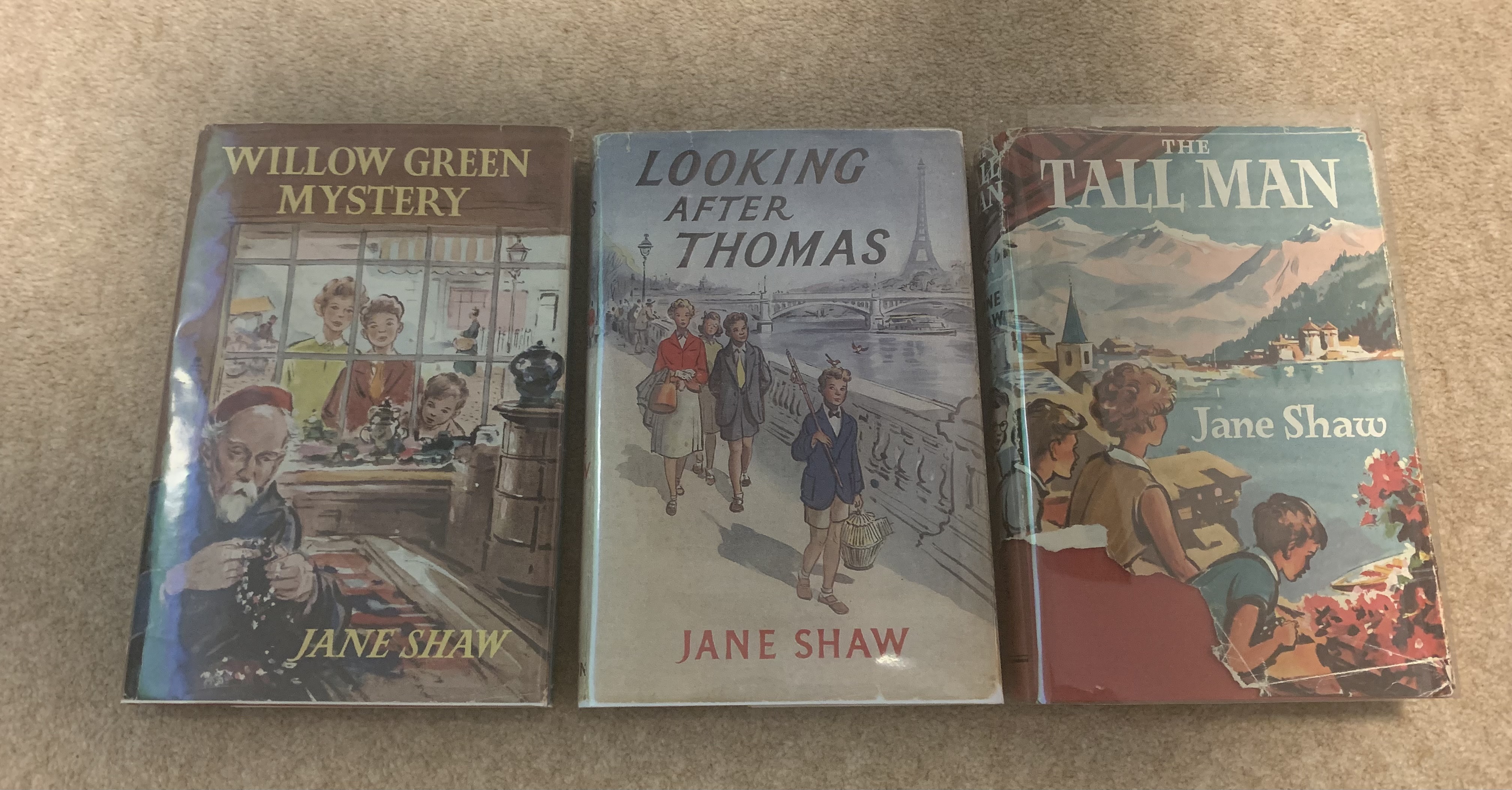 THE THOMAS TRILOGY. LOOKING AFTER THOMAS, WILLOW GREEN MYSTERY AND THE ...