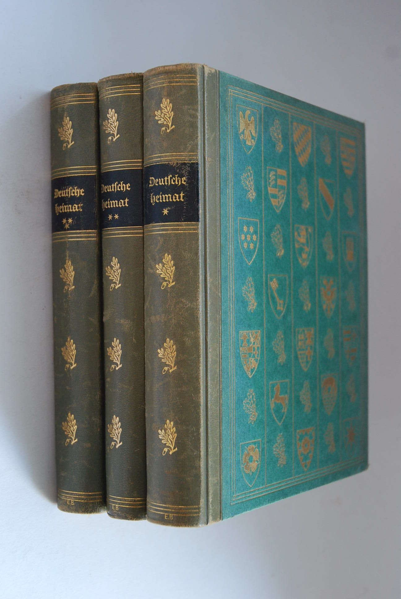 Deutsche Heimat. Bilder aus Stadt und Land (I+II) und Bilder deutscher ...