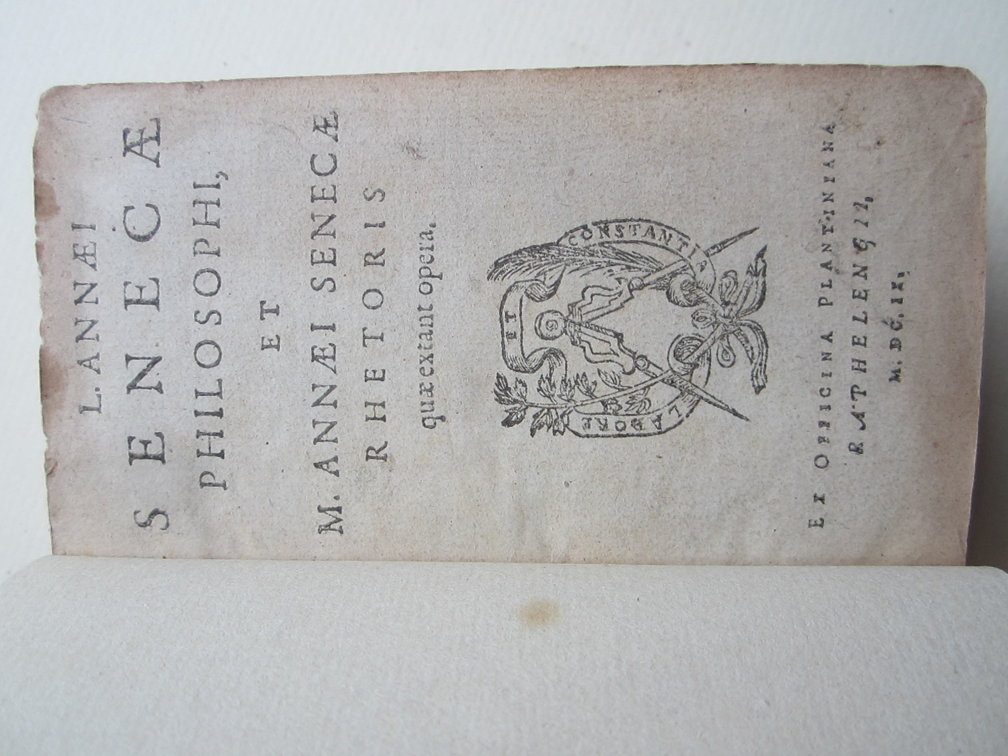L. Annaei Senecae Philosophi et M. Annaei Senecae Rhetoris quae extant ...