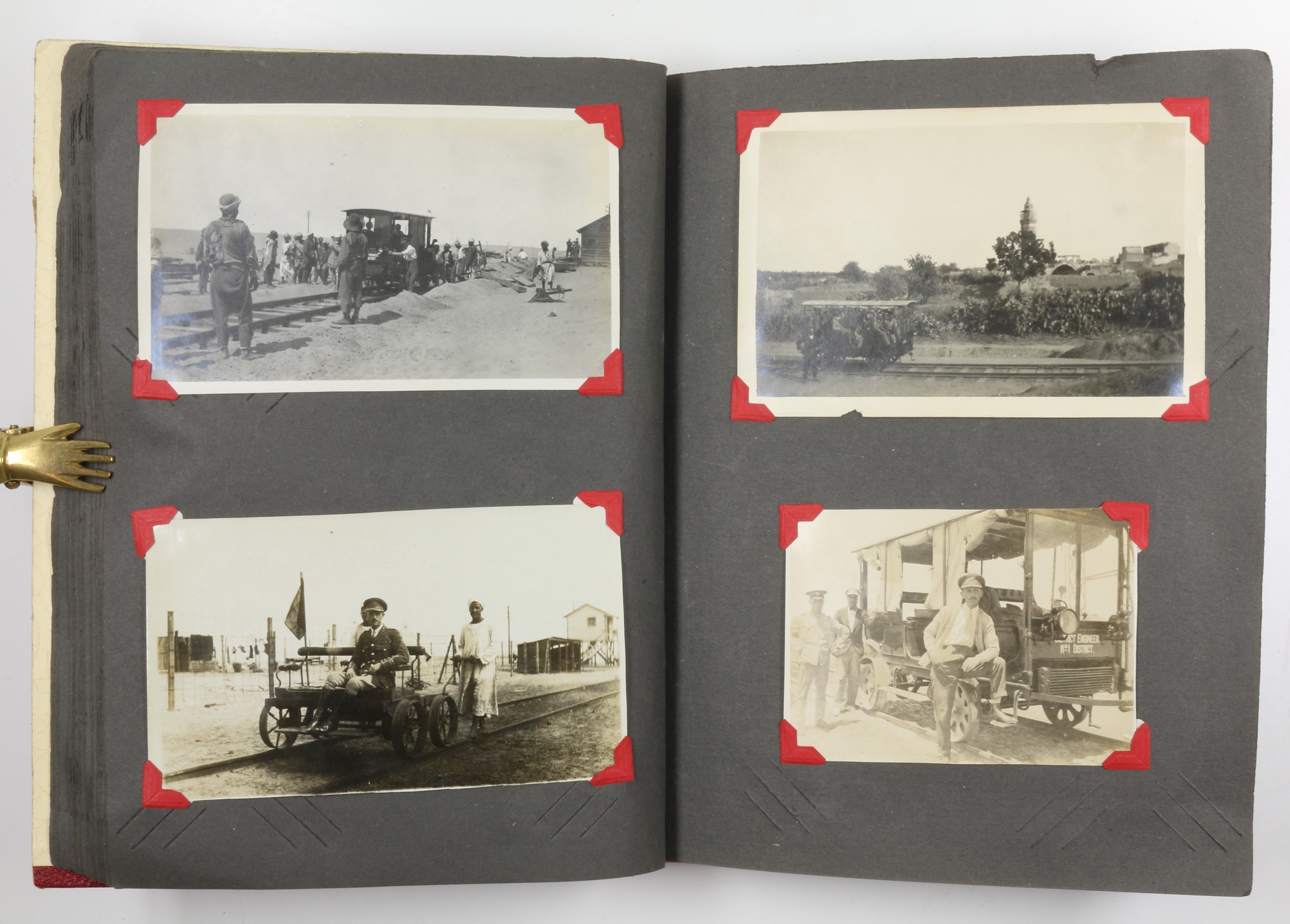 Photograph album of Palestine during and after the First World War. von ...
