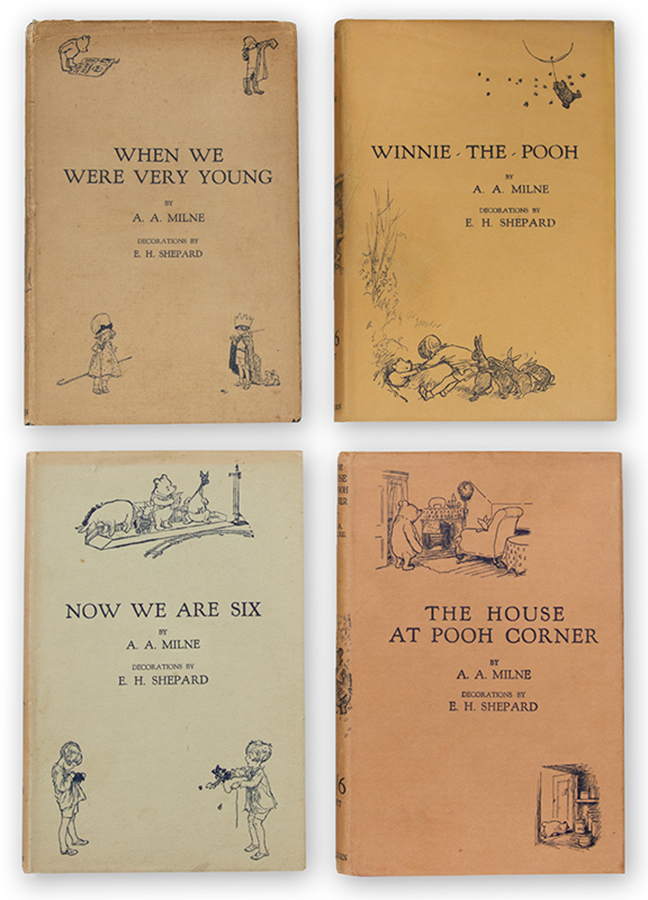 [A Complete Set of Winnie-the-Pooh Books]. When We Were Very Young ...
