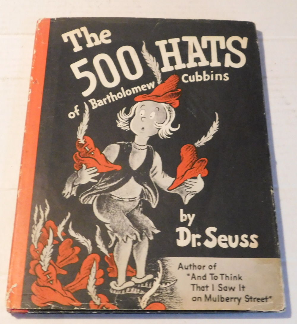 THE 500 HATS OF BARTHOLOMEW CUBBINS by DR. SEUSS. by [Geisel, Theodore ...