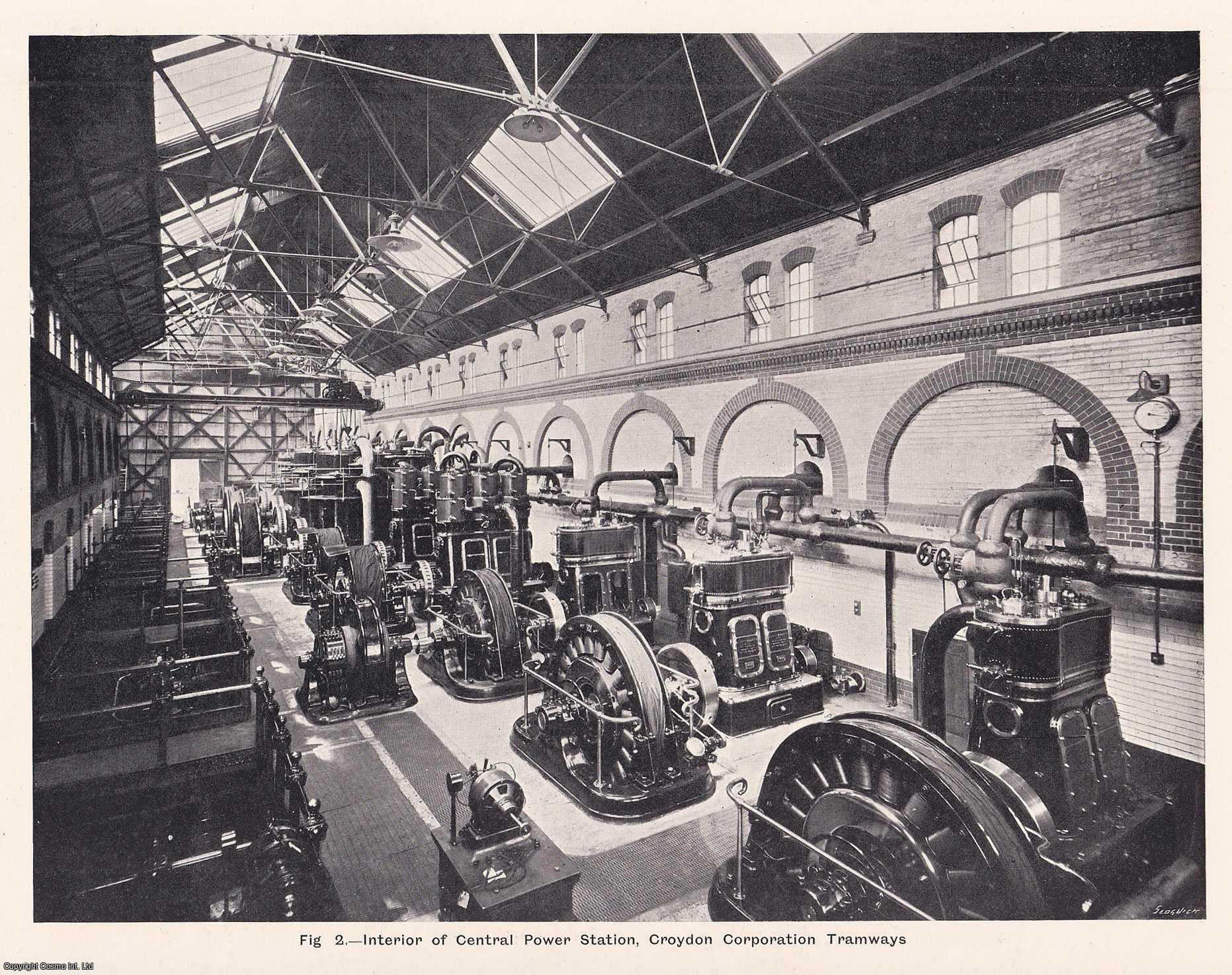 The Croydon Electric Tramways and Lighting. An original article from ...