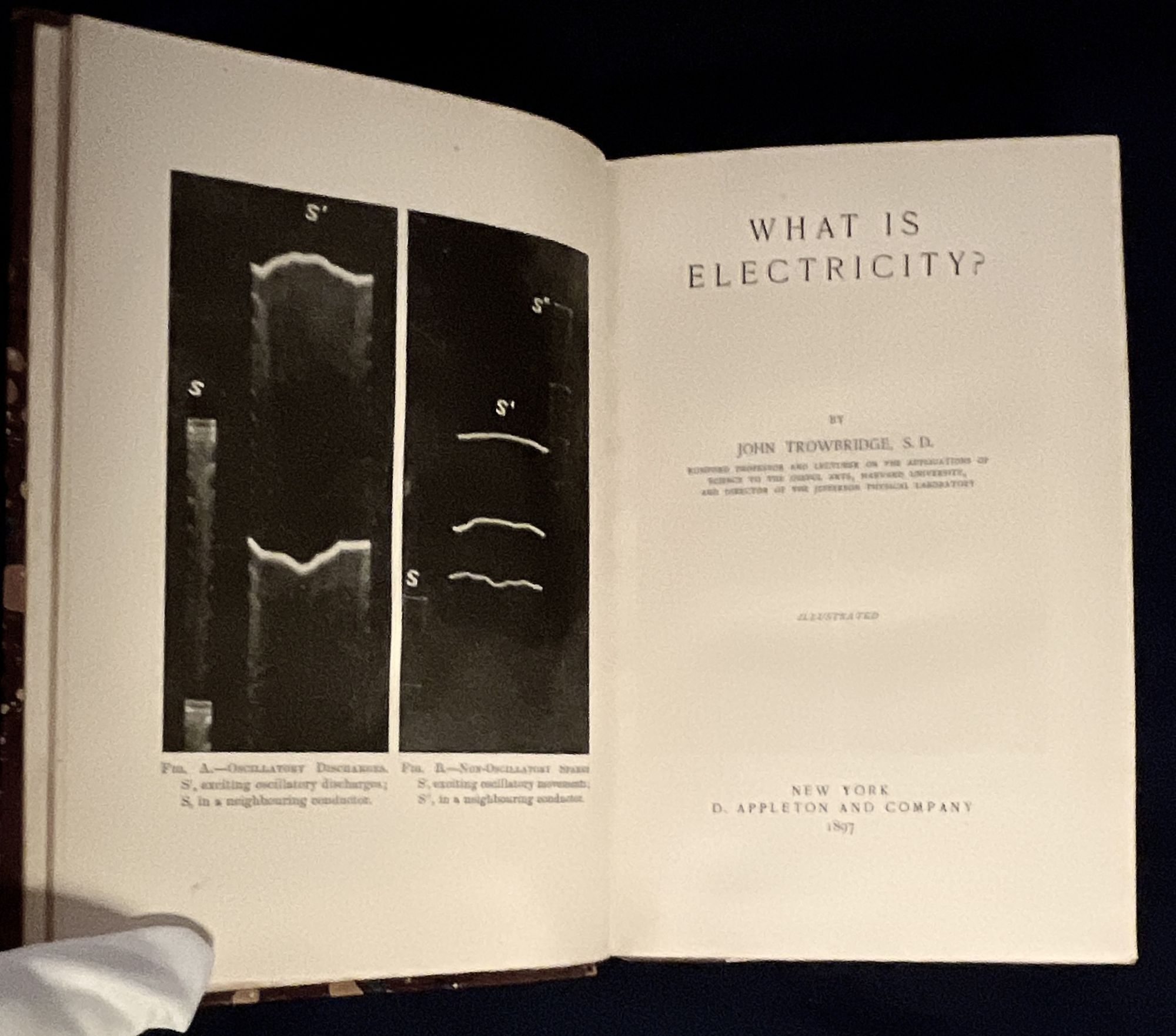 WHAT IS ELECTRICITY?; By John Trowbridge, S.D. / Illustrated by ...
