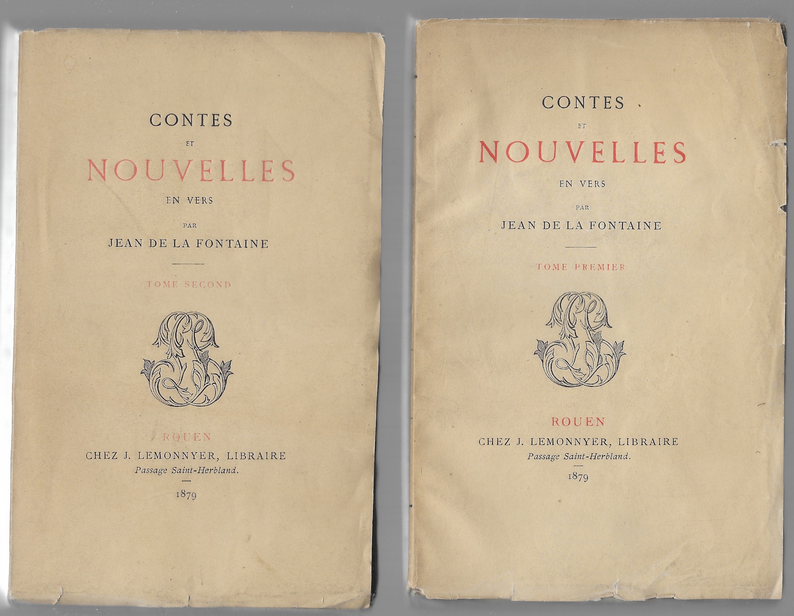 Contes et Nouvelles en vers by LA FONTAINE Jean de: Très bon Broché ...