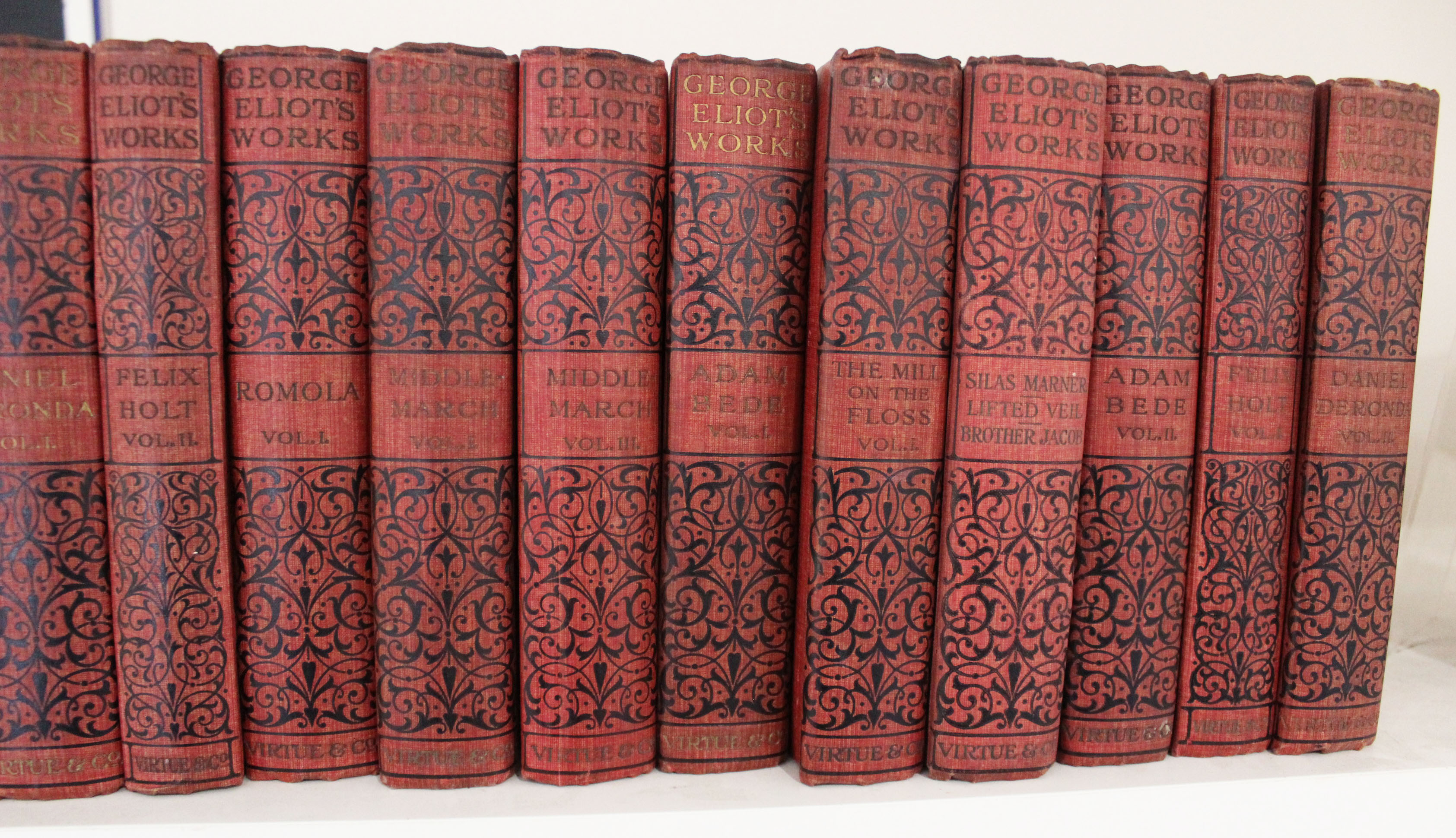 The Works of George Eliot Illustrated Copyright Edition (Complete in 21 ...