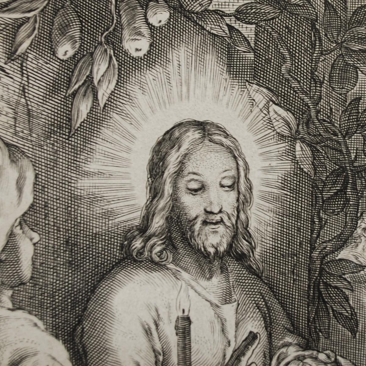 REVELACIÓN DE CRISTO A DOS DE SUS DISCIPULOS EN EMAUS by Hendrick ...