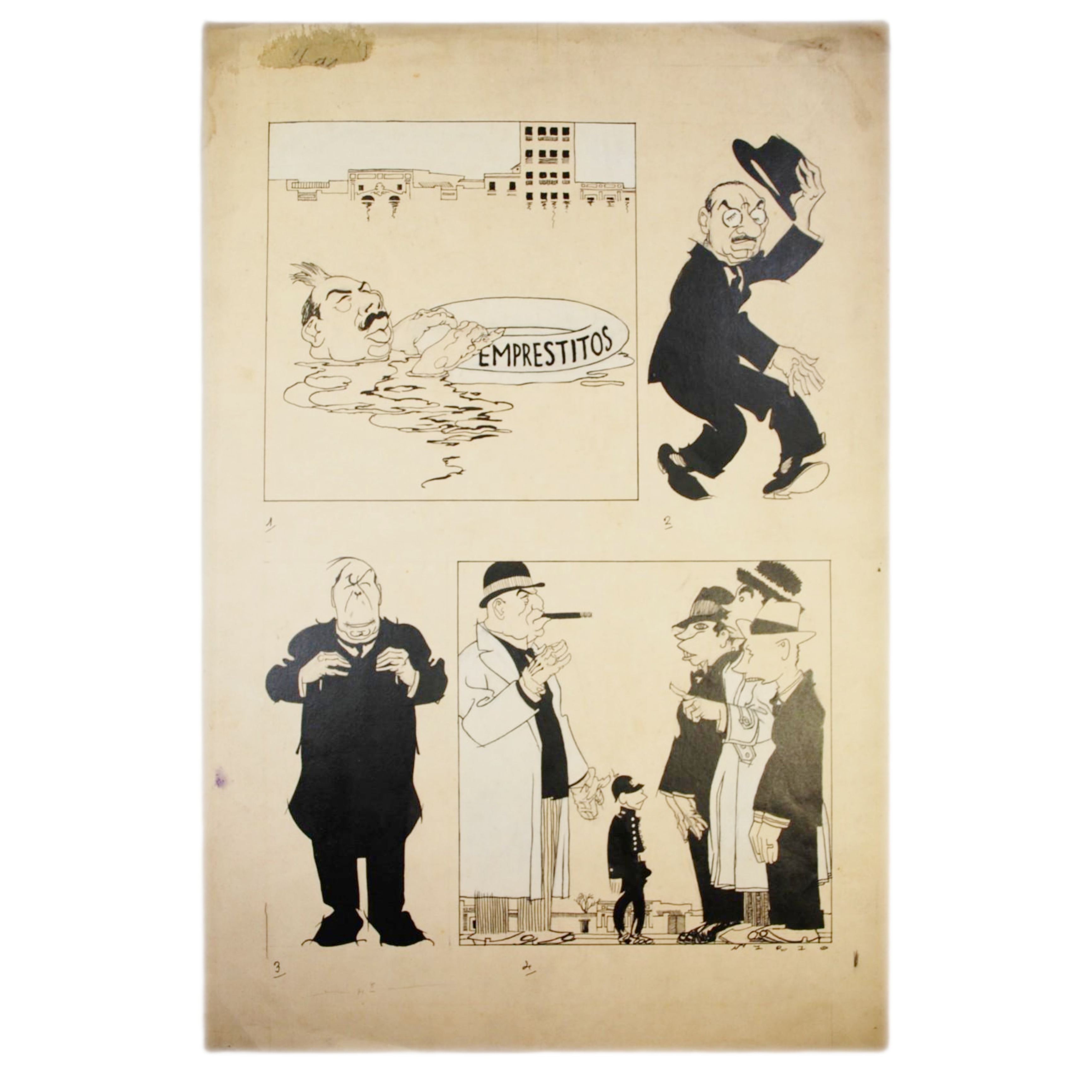 EMPRESTITOS (DIBUJO ORIGINAL DE ALEJANDRO SIRIO) von ALEJANDRO SIRIO ...