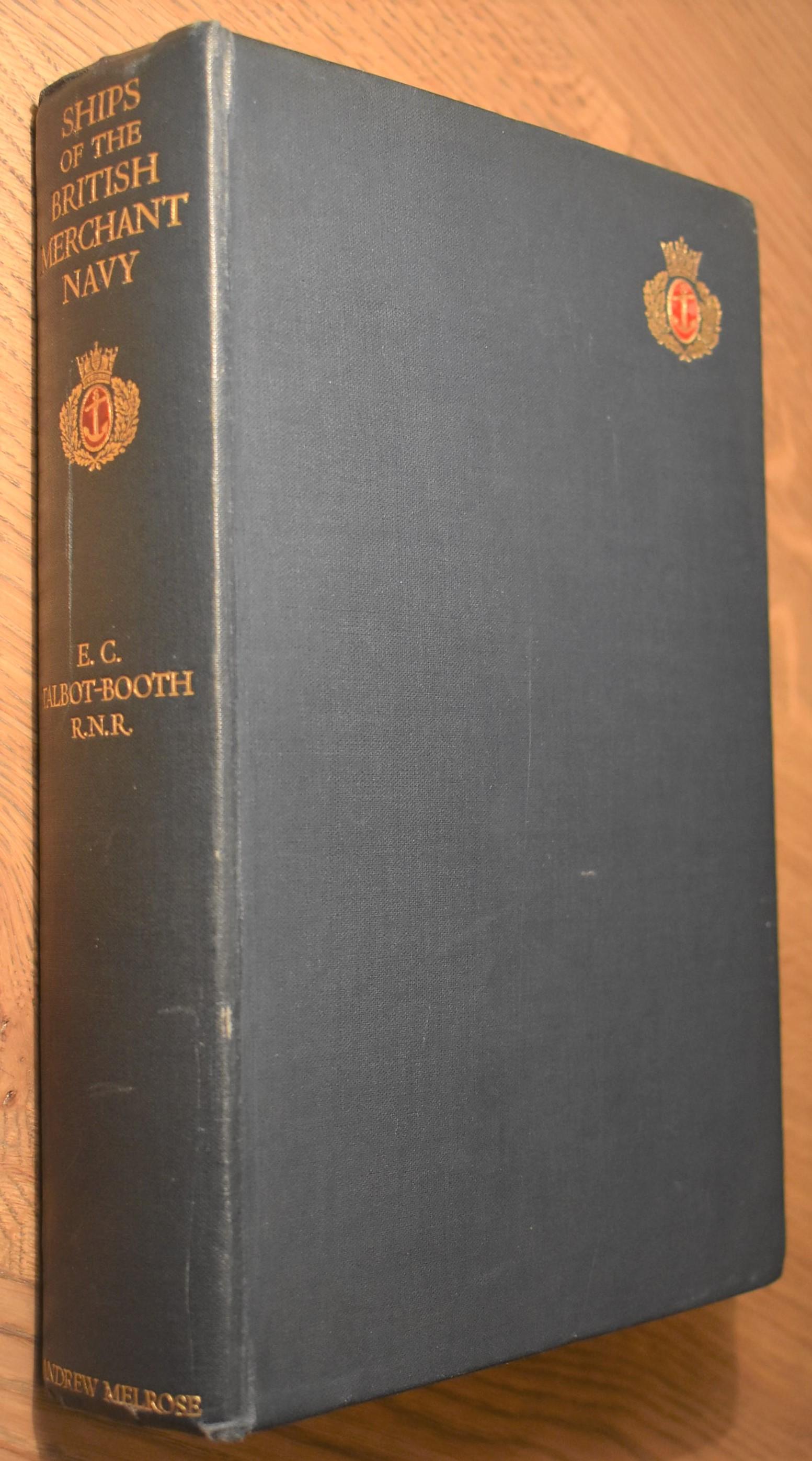 SHIPS OF THE BRITISH MERCHANT NAVY Passenger Lines by E C Talbot-Booth ...