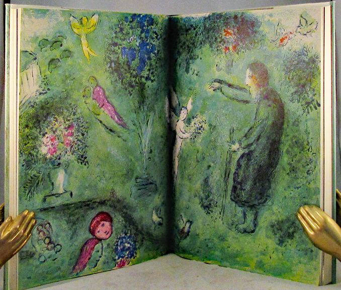 DAPHNIS AND CHLOE. Translated by George Moore by [Chagall, Marc, Illus ...