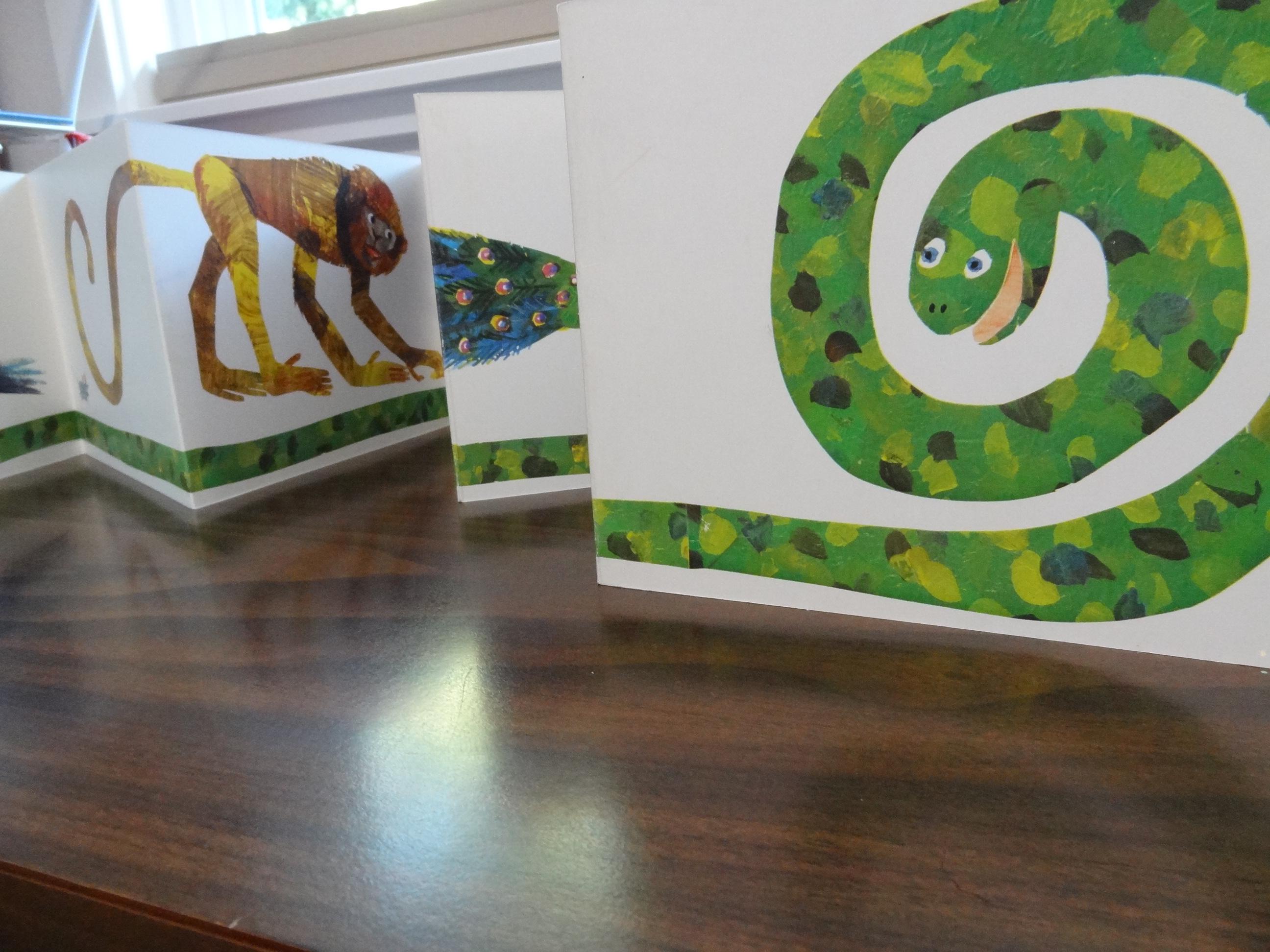 A Very Long Tail - A Folding Book by Carle, Eric: Near Fine Soft cover ...