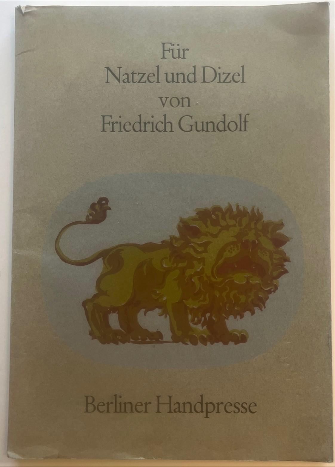 Fur Natzel und Dizel ein bilderbuch drin Gott und Welt nach laeng- und ...