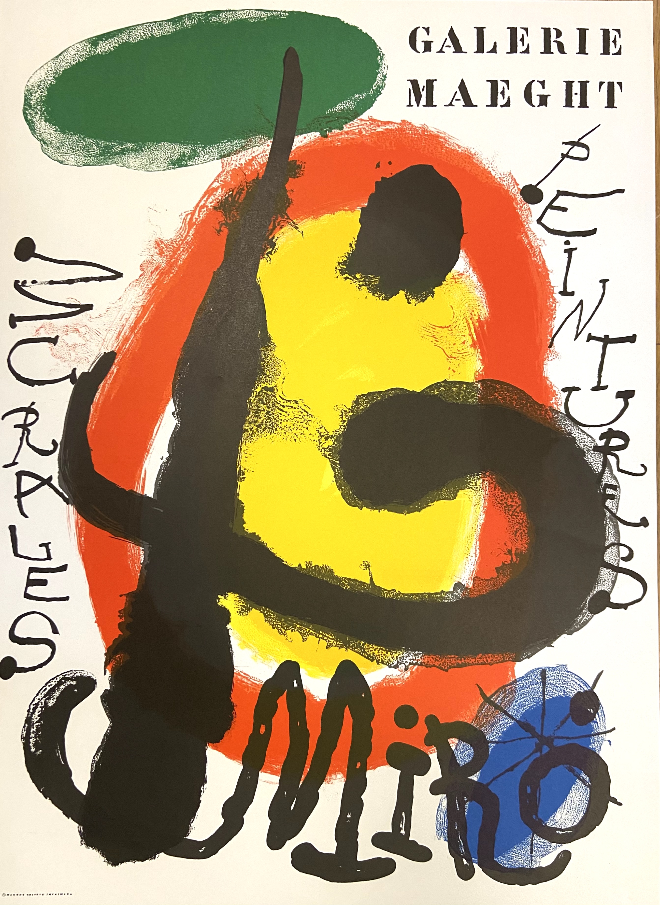 JOAN MIRO: peintures murales - 49 x 67 cm LITHOGRAPH by Joan Miro: Art ...