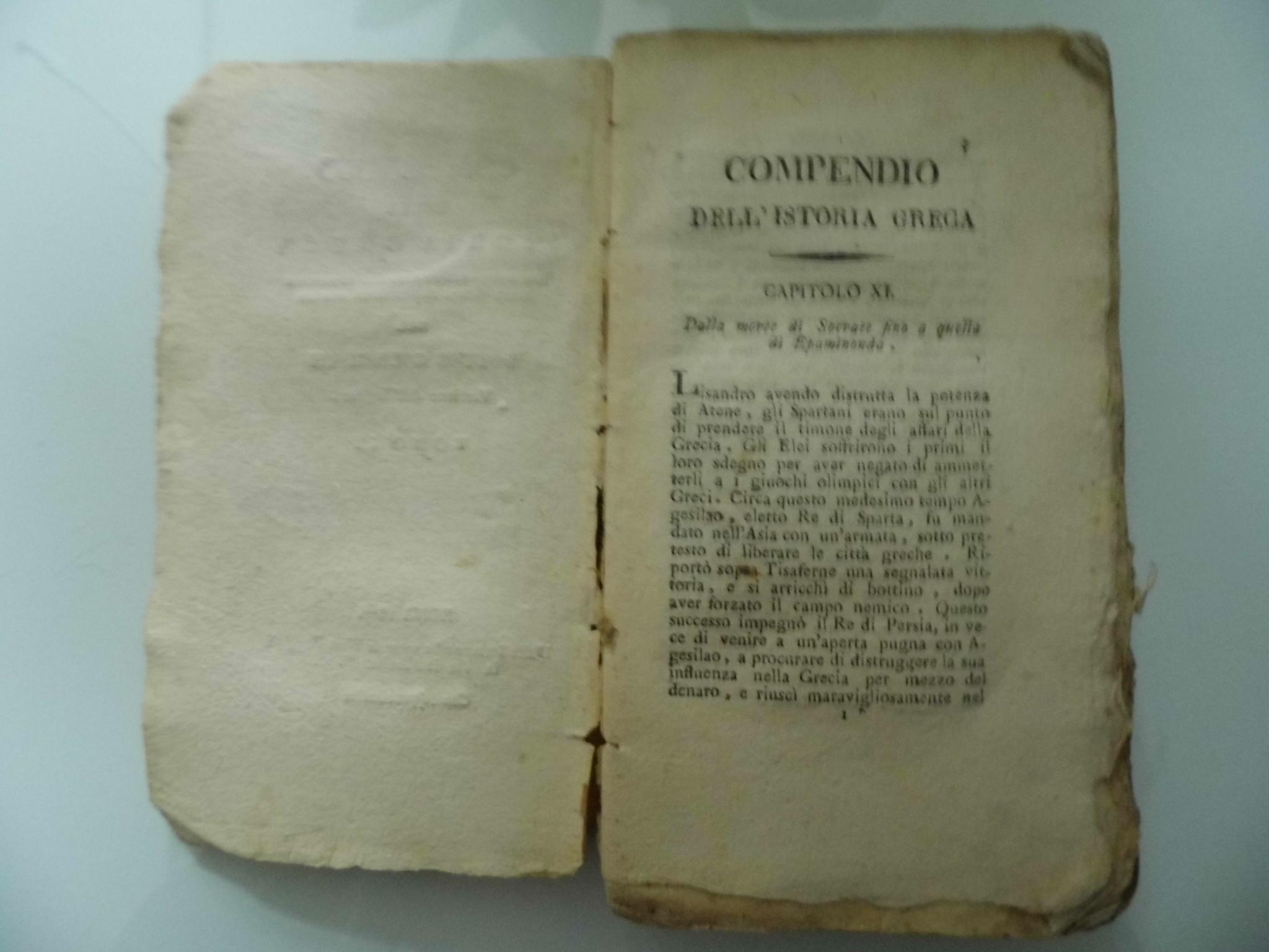 Compendio della storia greca dalla sua origine fino alla riduzione ...