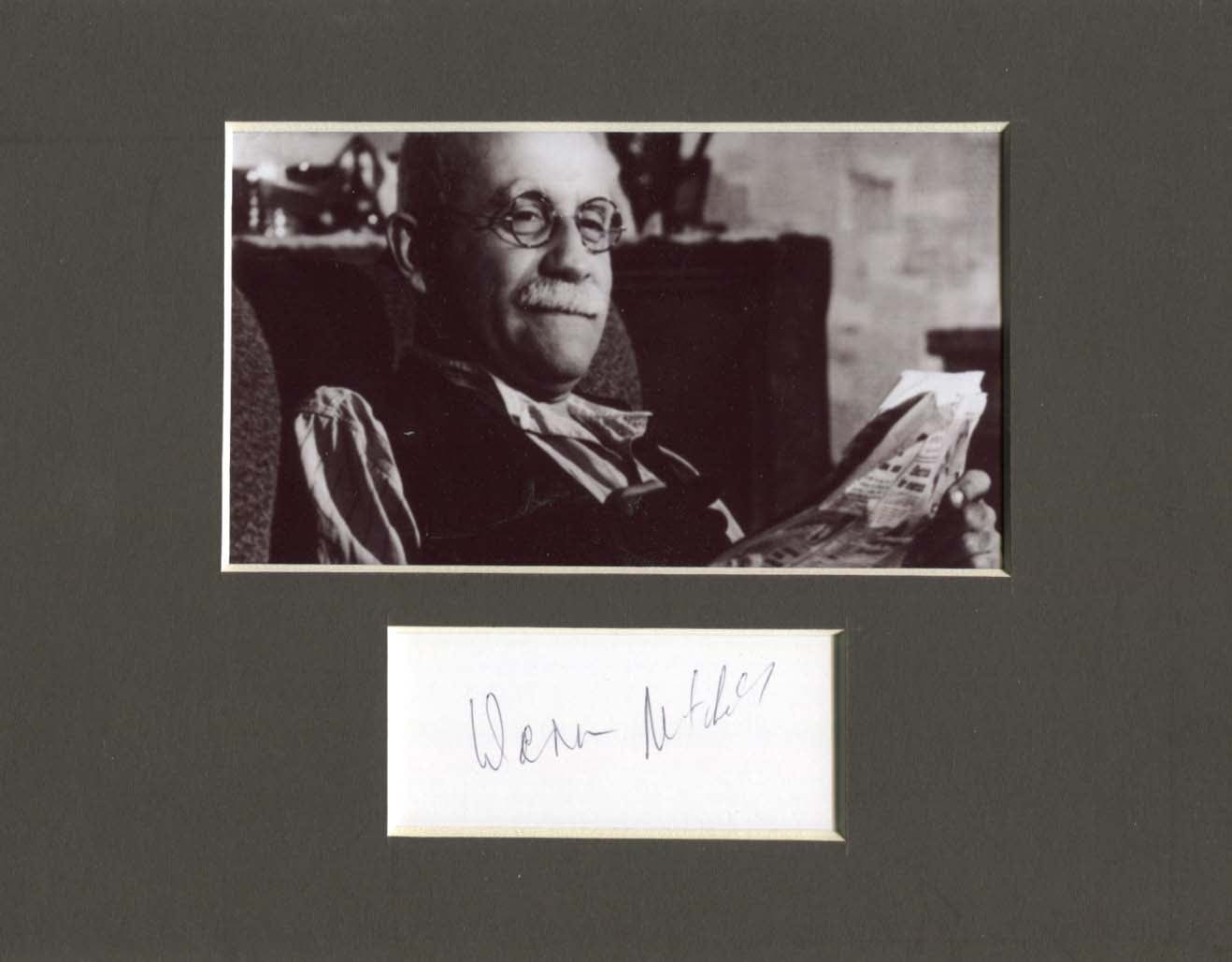 Warren Mitchell Autograph | signed cards / album pages by Warren ...