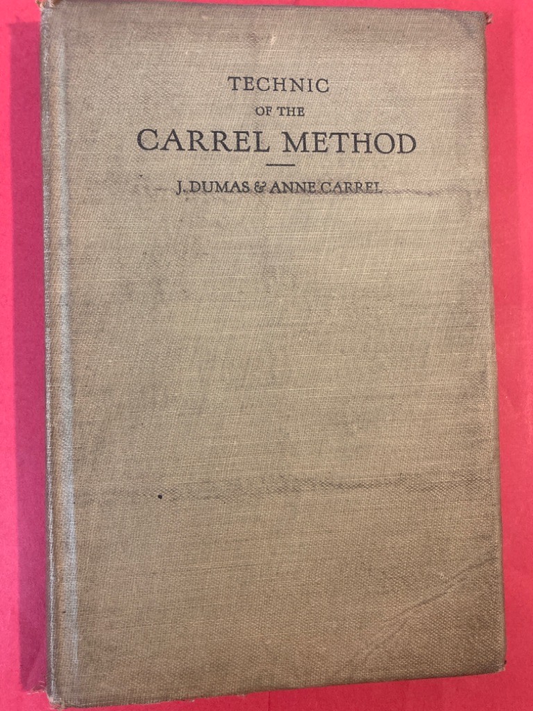 Technic of the Irrigation Treatment of Wounds by the Carrel Method. by ...
