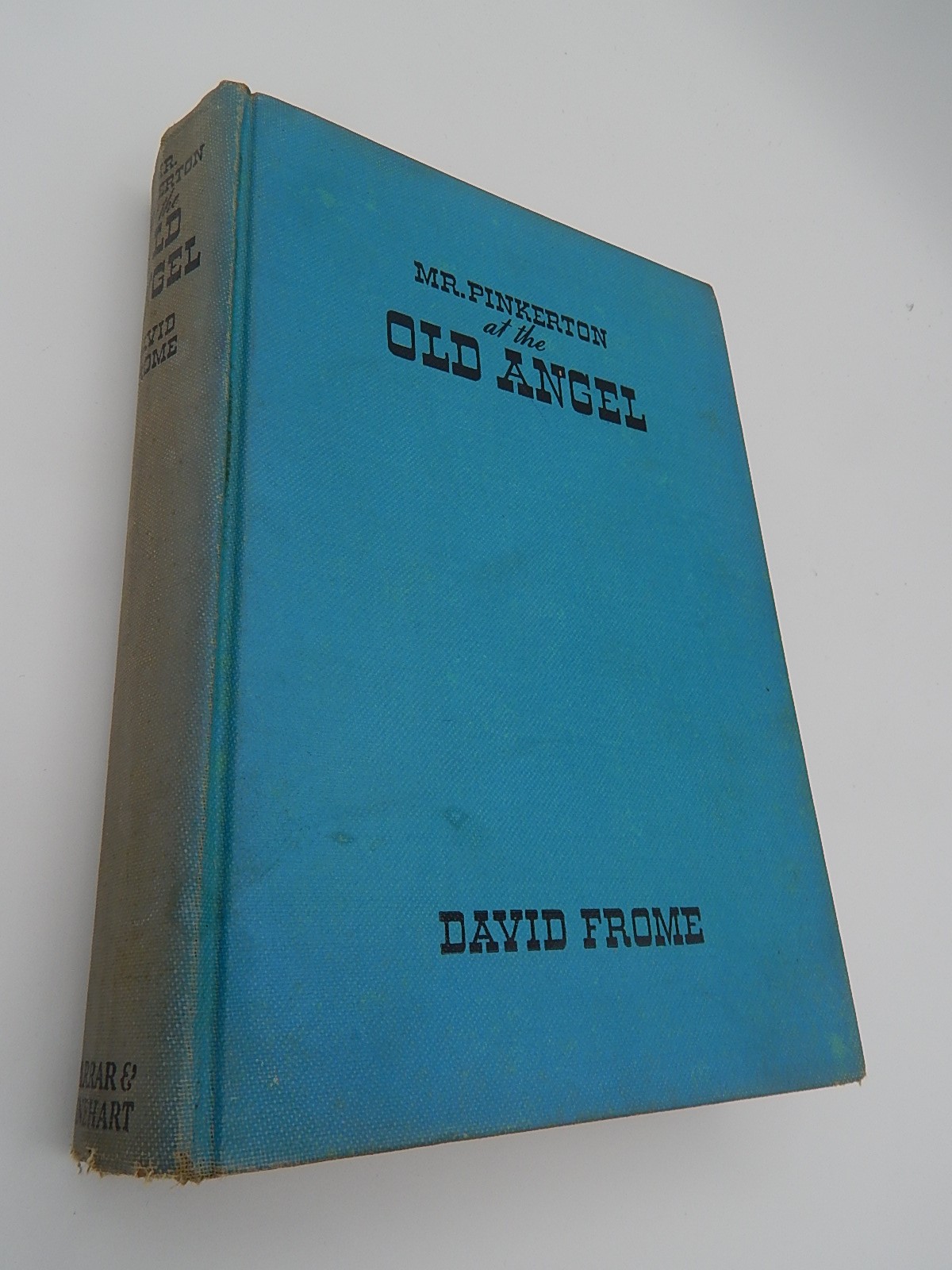 Mr. Pinkerton at the Old Angel by David Frome: Good Hardcover (1939 ...