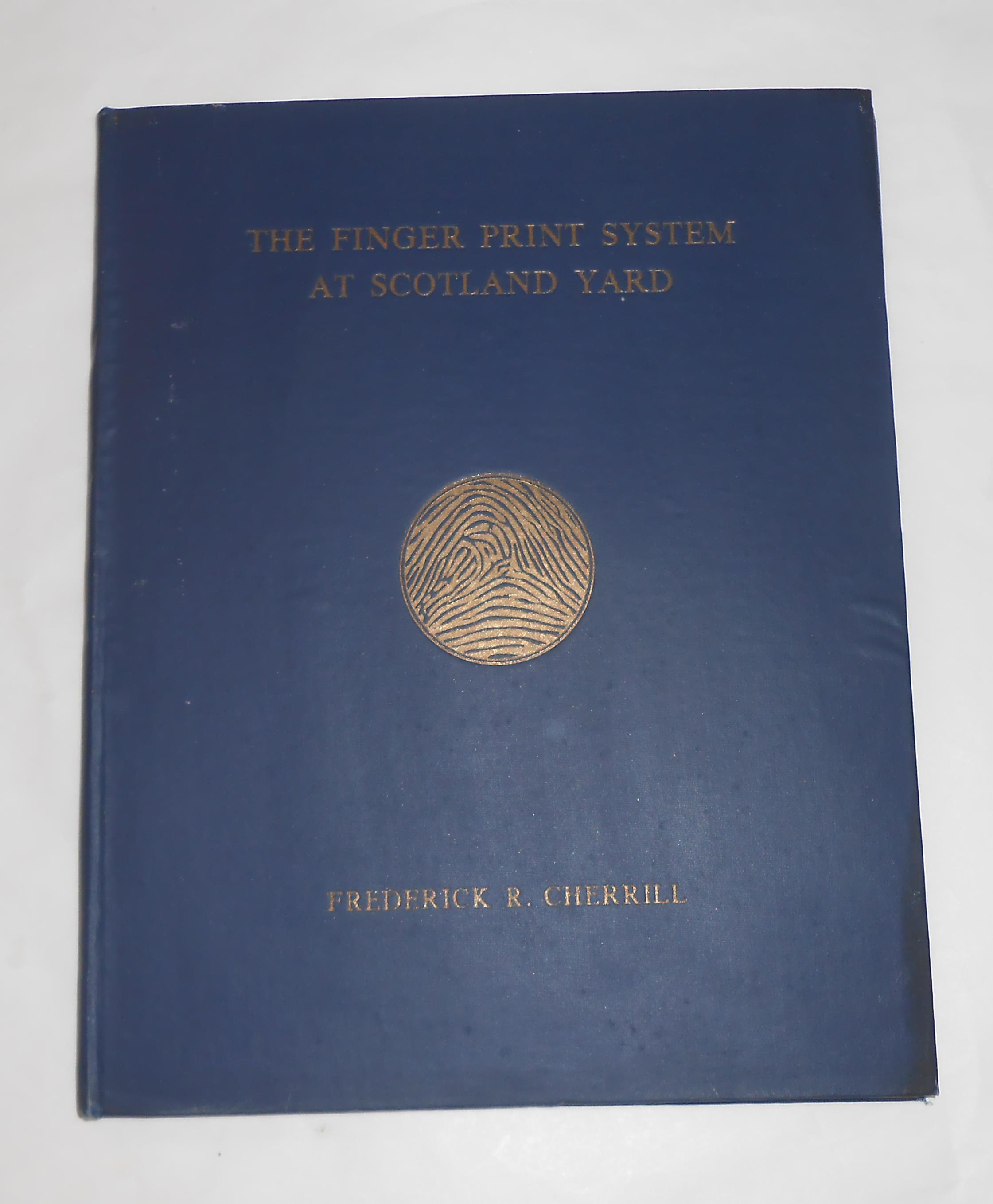 The Finger Print System At Scotland Yard (fingerprint) by CHERRILL ...