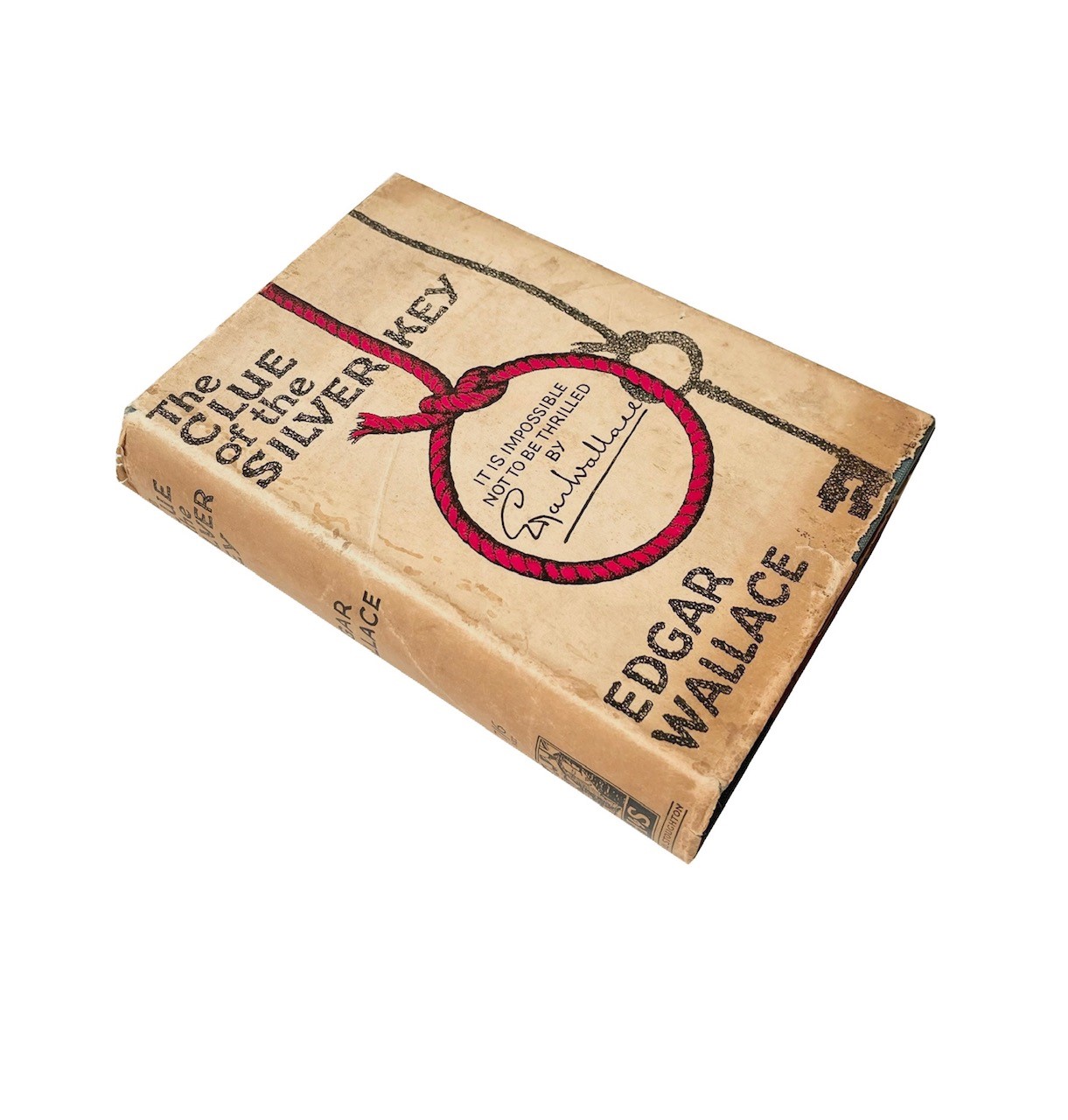 The Clue of the Silver Key by Edgar Wallace: Fine Hardcover (1930) 1st ...